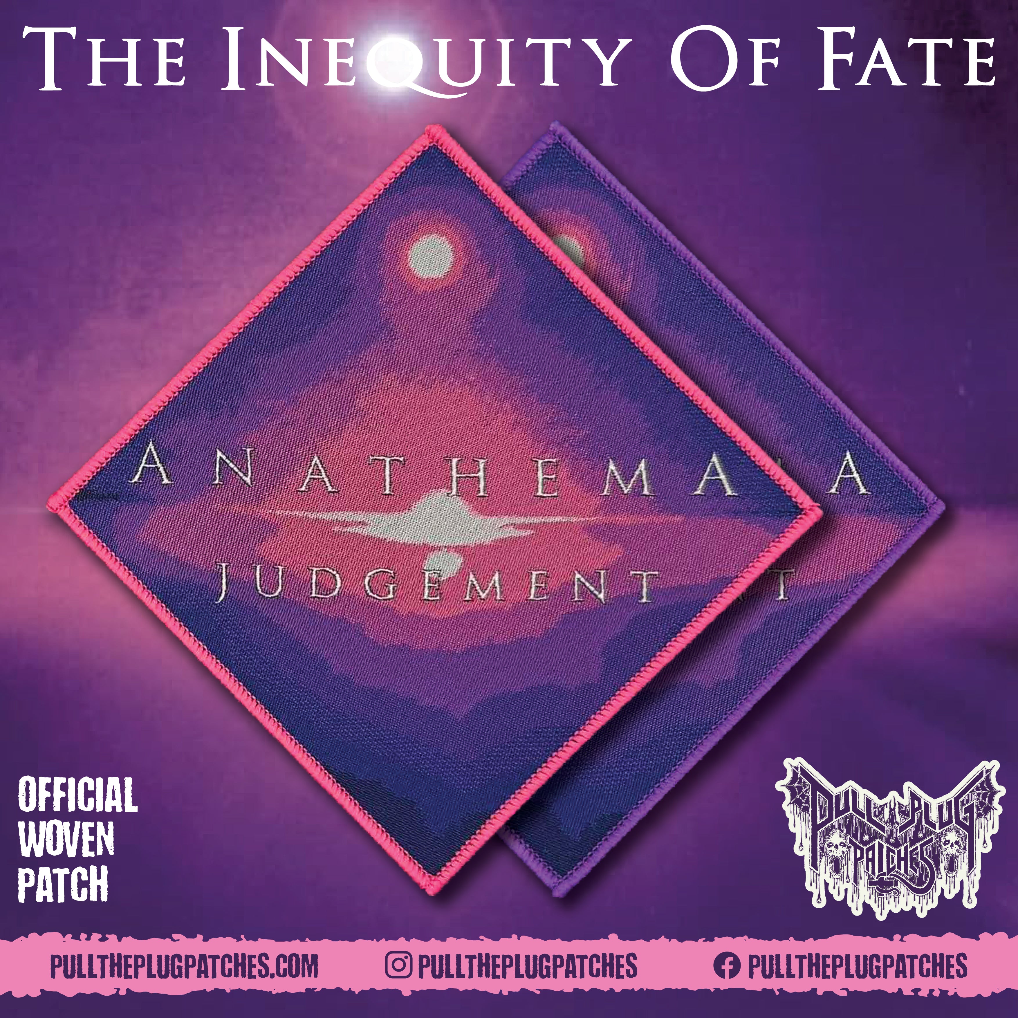 Anathema - Judgement - Patch – Pull The Plug Patches