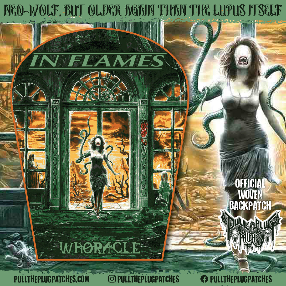 In Flames - Whoracle – Pull The Plug Patches