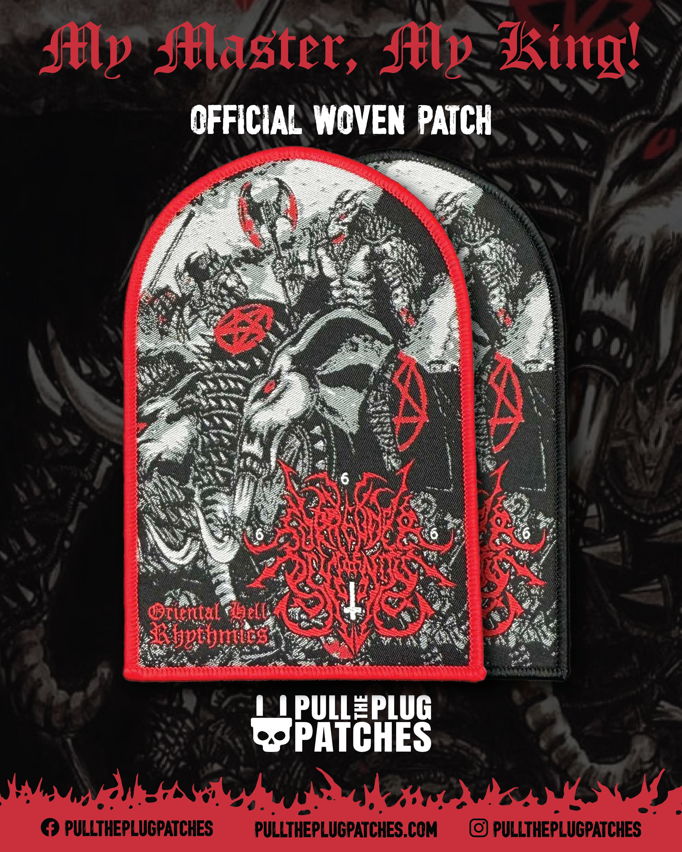 Surrender of Divinity - Oriental Hell Rhythmics - Patch – Pull The Plug Patches