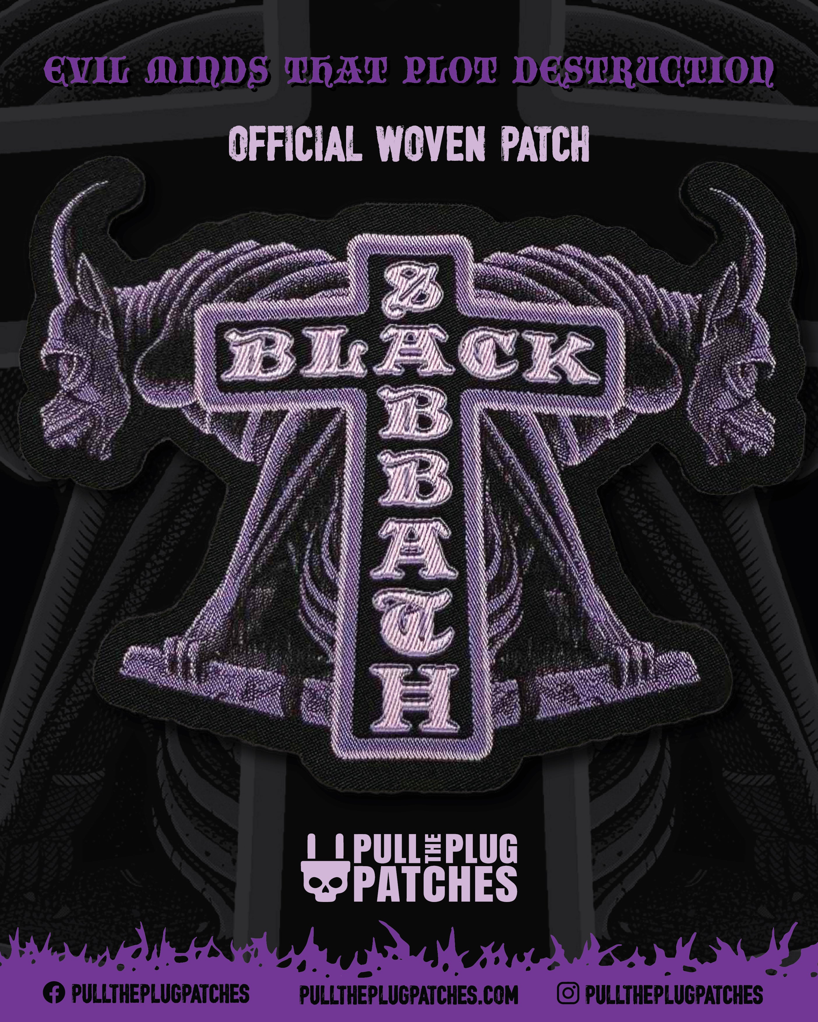 Black Sabbath - Gargoyles - Patch – Pull The Plug Patches