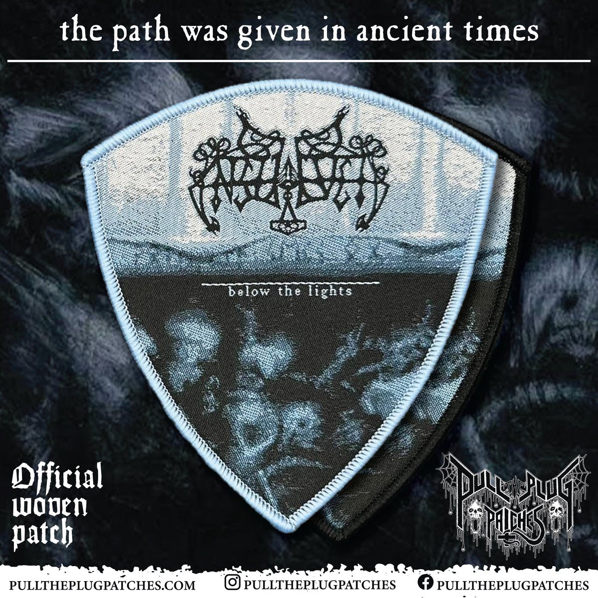 Enslaved - Below The Lights – Pull The Plug Patches