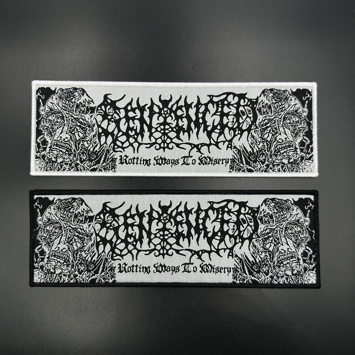 Sentenced - Rotting Ways To Misery - Strip Patch – Pull The Plug Patches