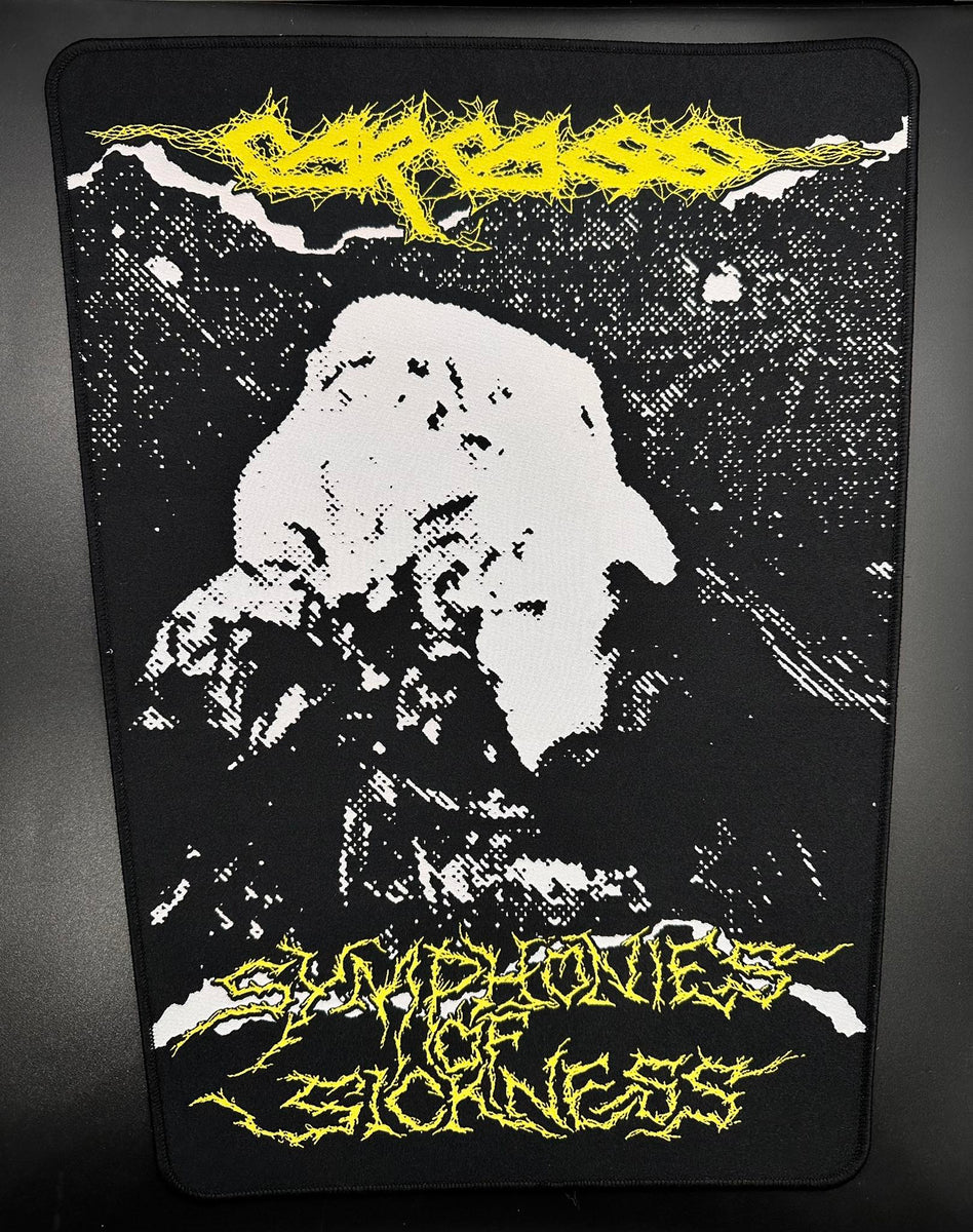 Carcass - Symphonies Of Sickness - Backpatch – Pull The Plug Patches