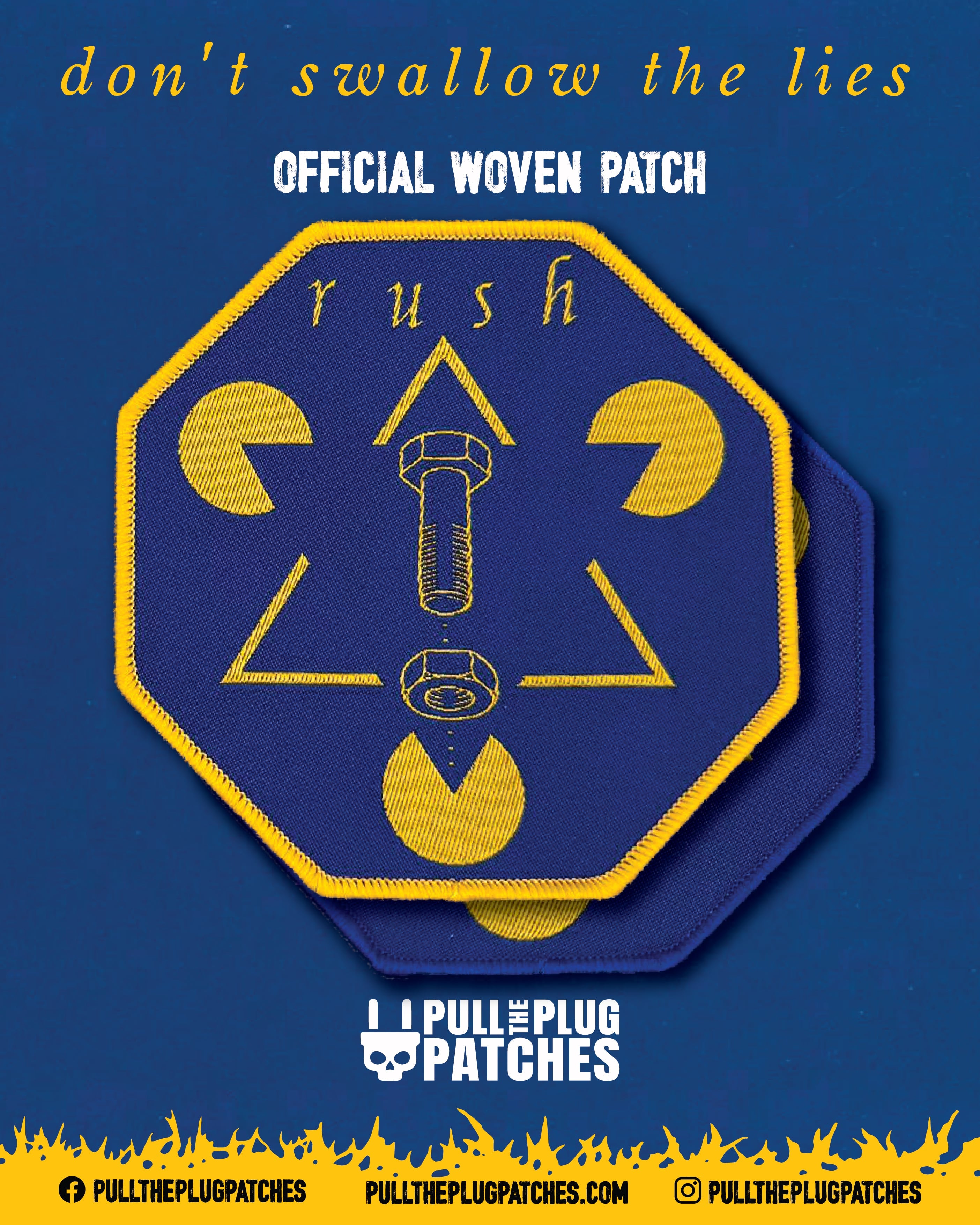 Rush - Counterparts - Patch – Pull The Plug Patches