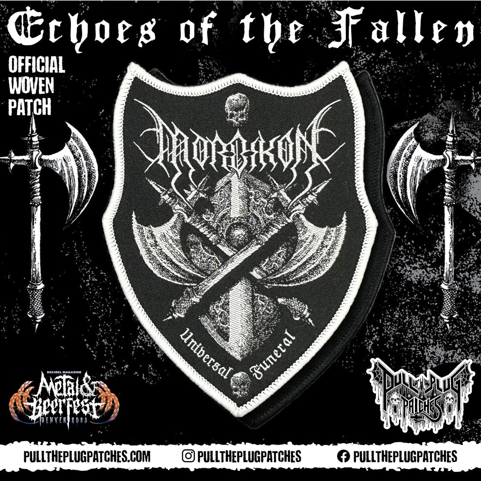 Morbikon - Universal Funeral – Pull The Plug Patches