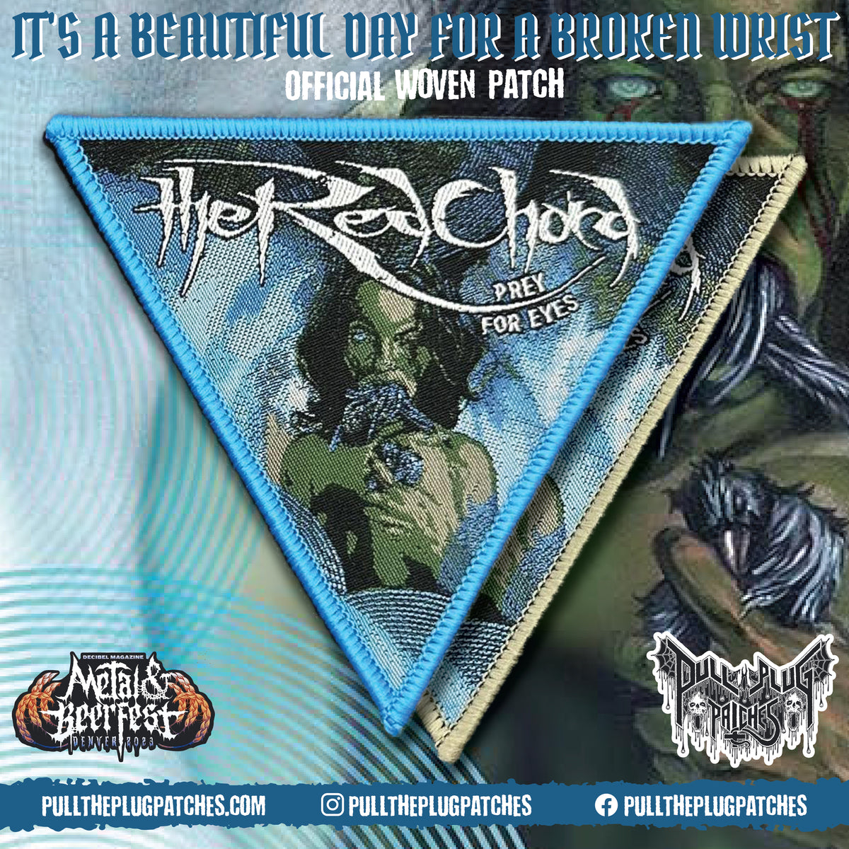 The Red Chord - Prey for Eyes – Pull The Plug Patches