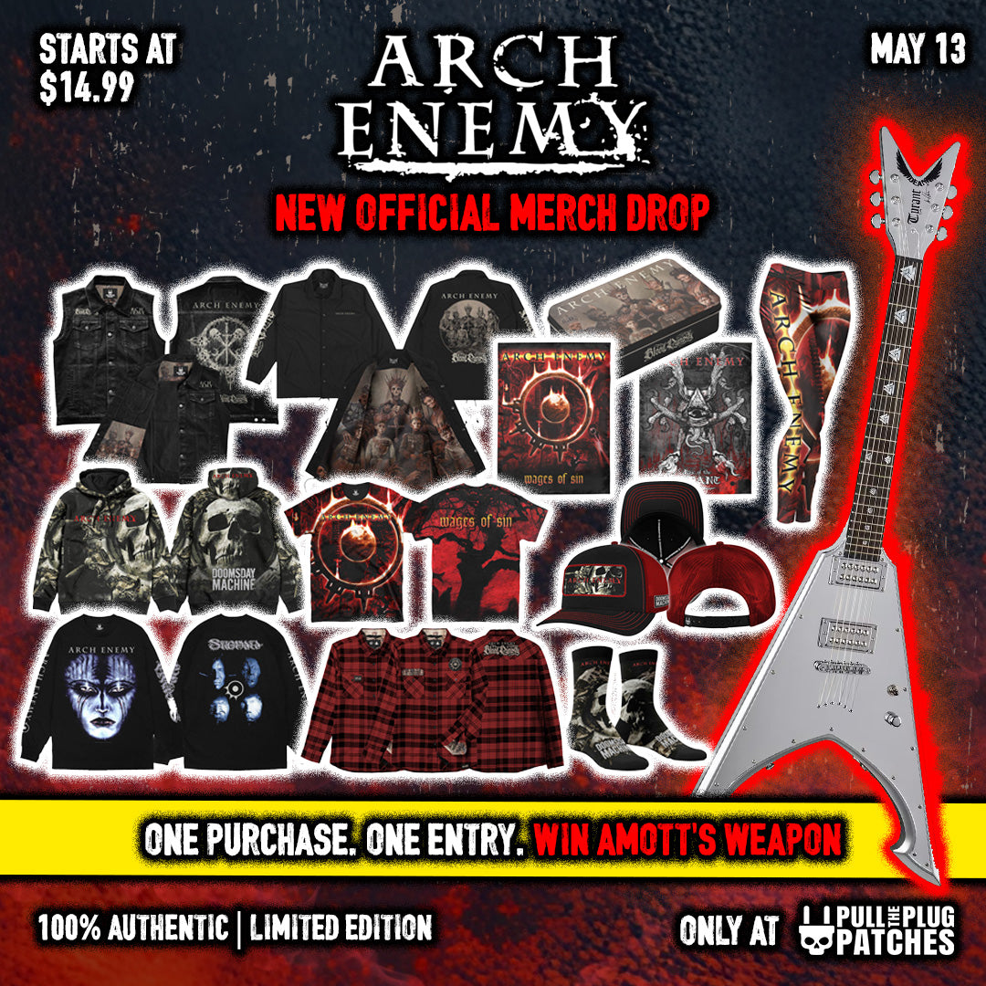Arch Enemy - Wages Of Sin - All-Over Shirt – Pull The Plug Patches
