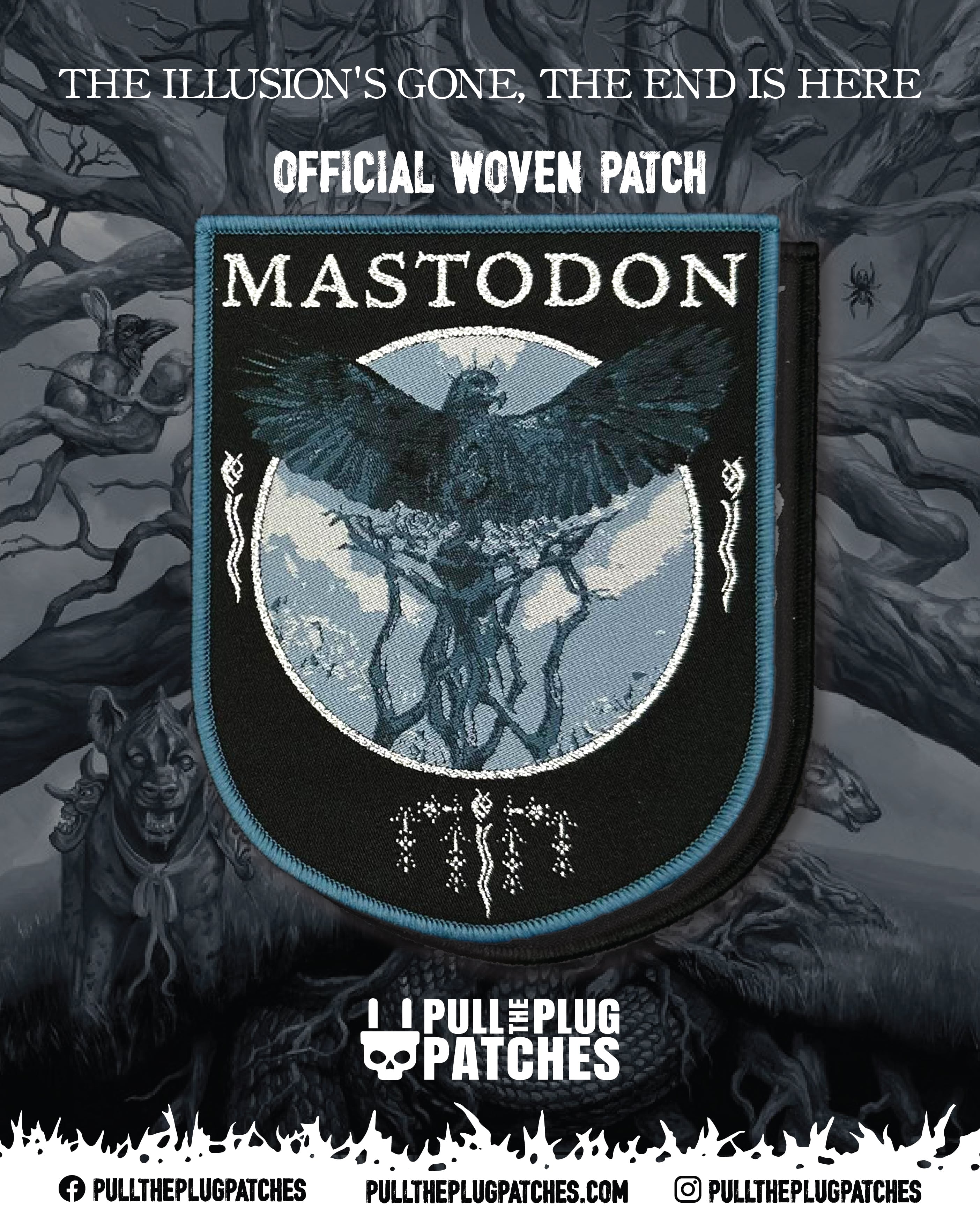 Mastodon - Hushed And Grim - Patch – Pull The Plug Patches