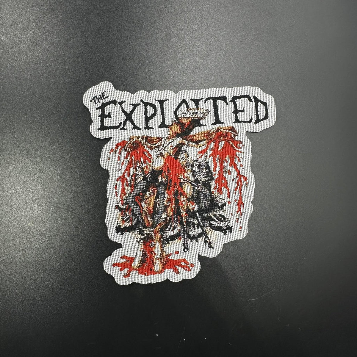 The Exploited - Jesus Is Dead – Pull The Plug Patches