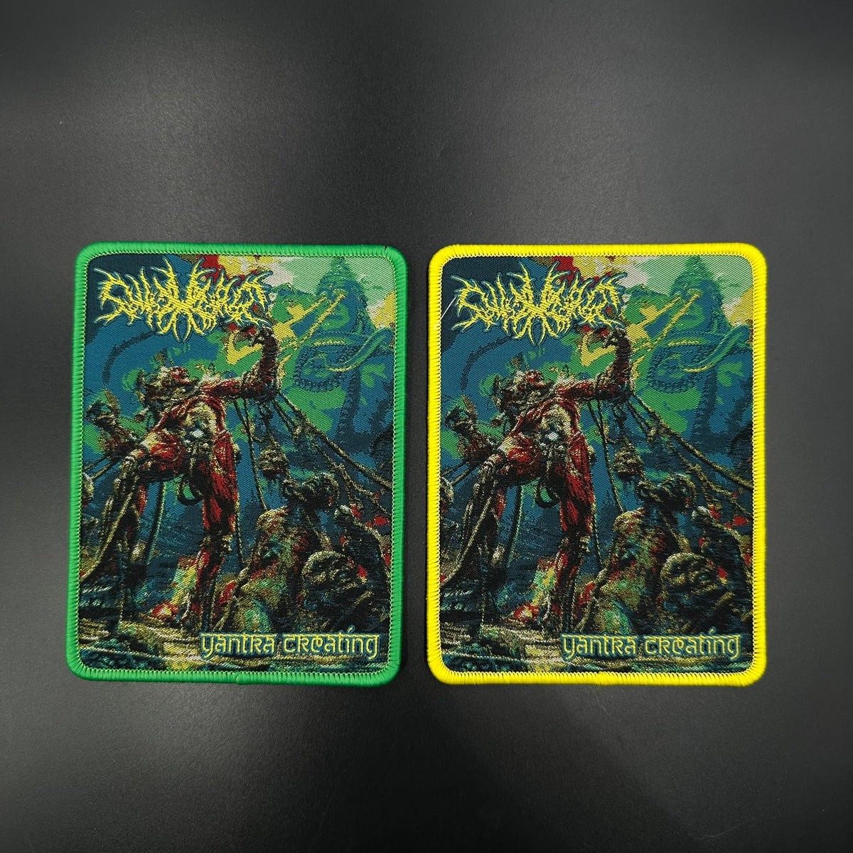 7 H.Target - Yantra Creating – Pull The Plug Patches