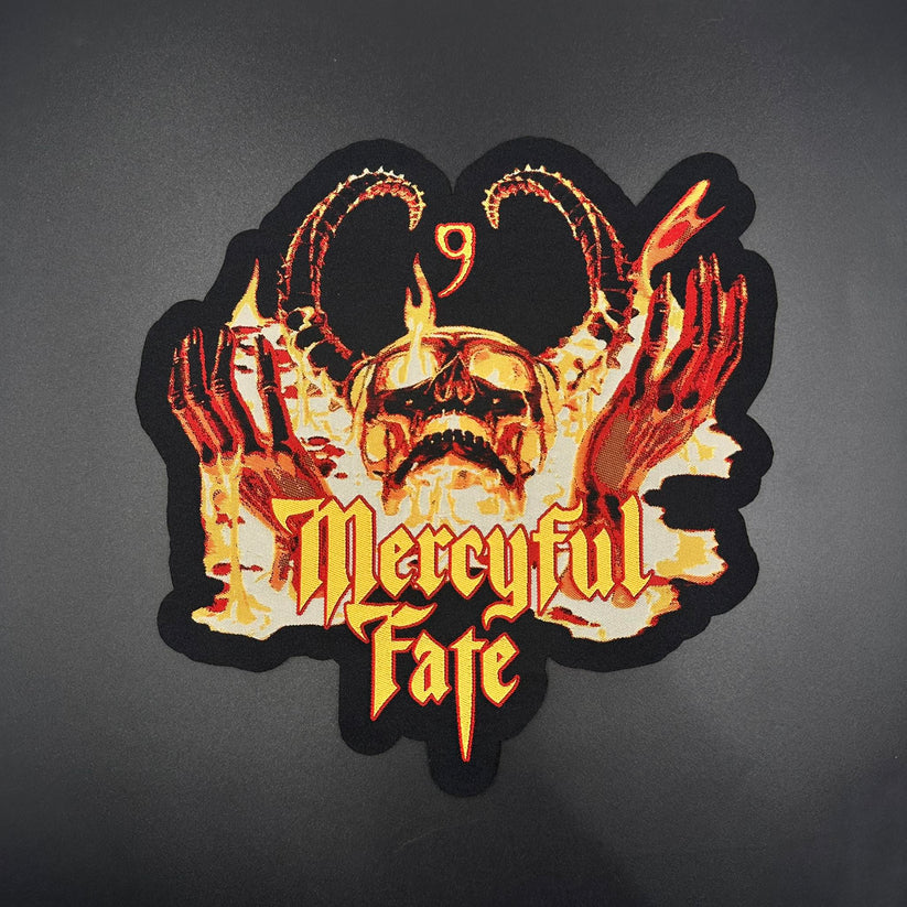 Mercyful Fate - 9 - Oversize Patch – Pull The Plug Patches
