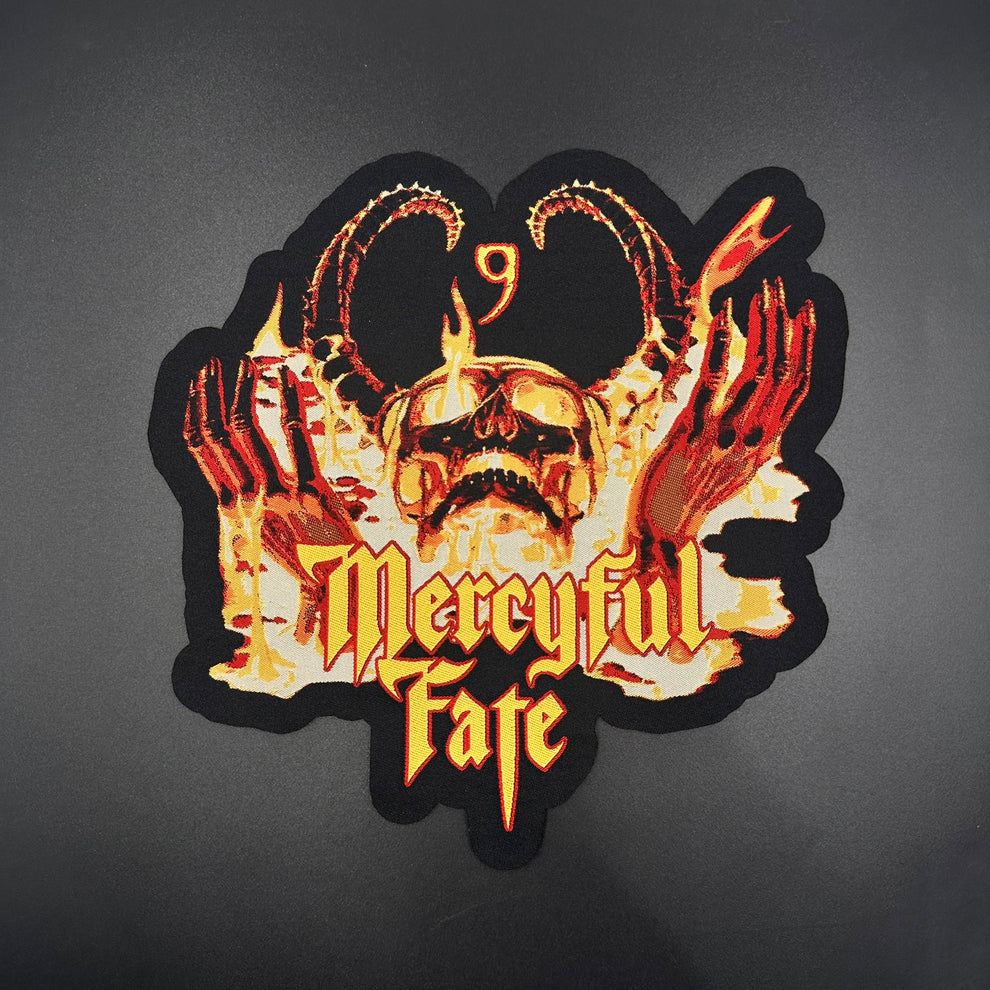 Mercyful Fate - 9 - Oversize Patch – Pull The Plug Patches