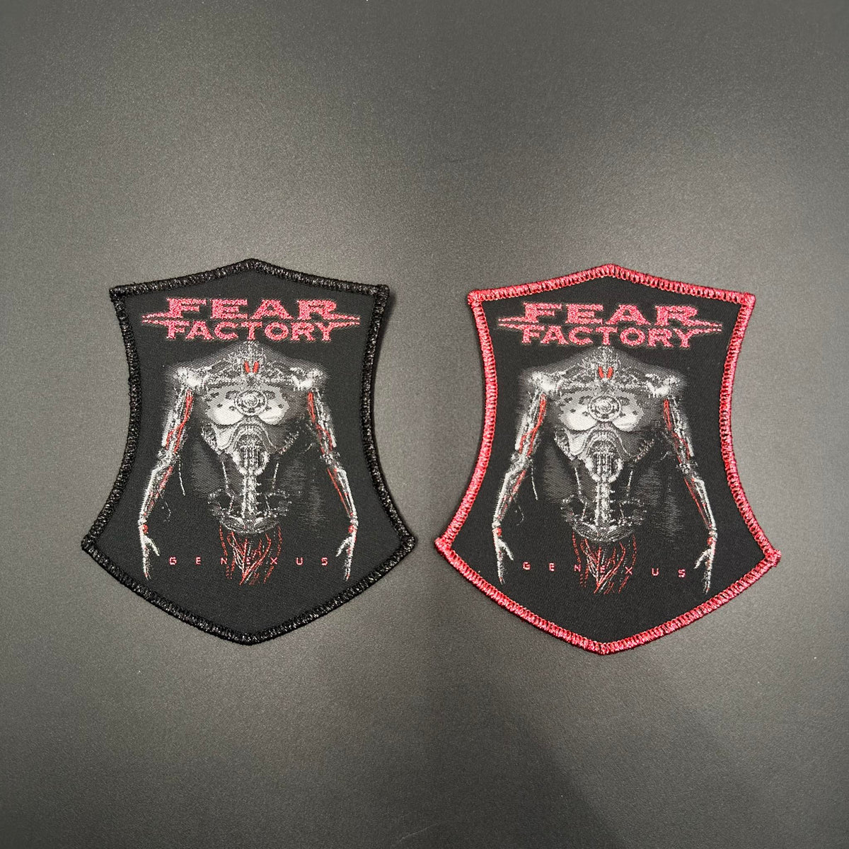 Fear Factory - Genexus – Pull The Plug Patches