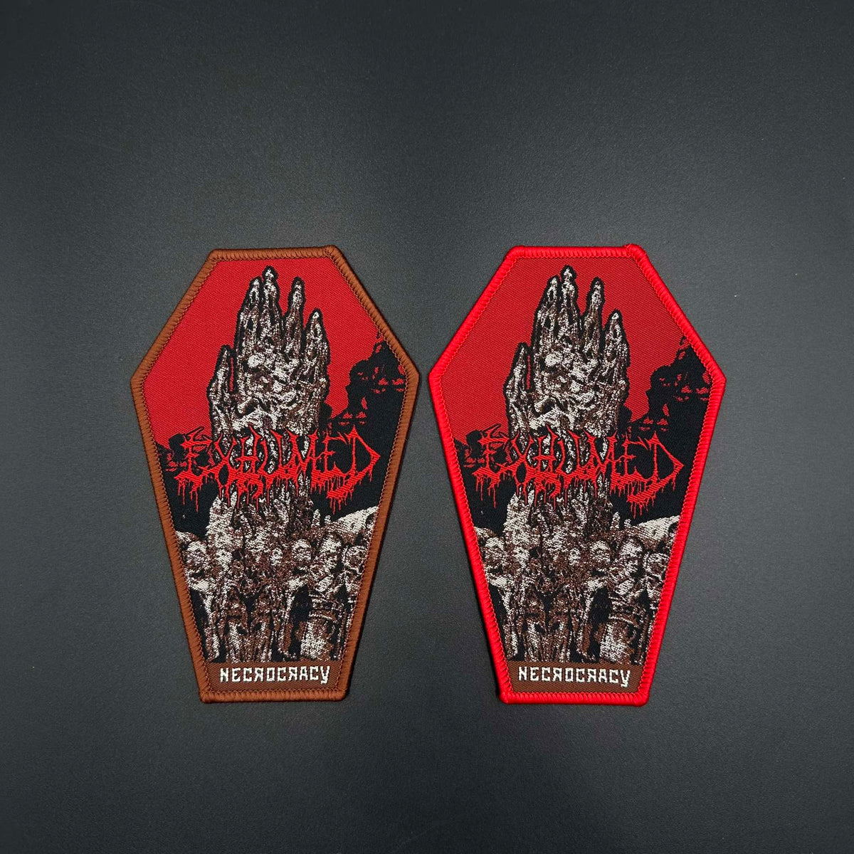 Exhumed - Necrocracy – Pull The Plug Patches