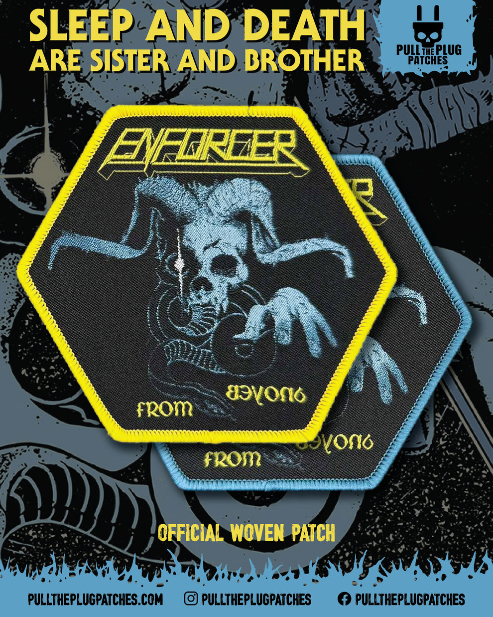 Enforcer - From Beyond - Patch – Pull The Plug Patches