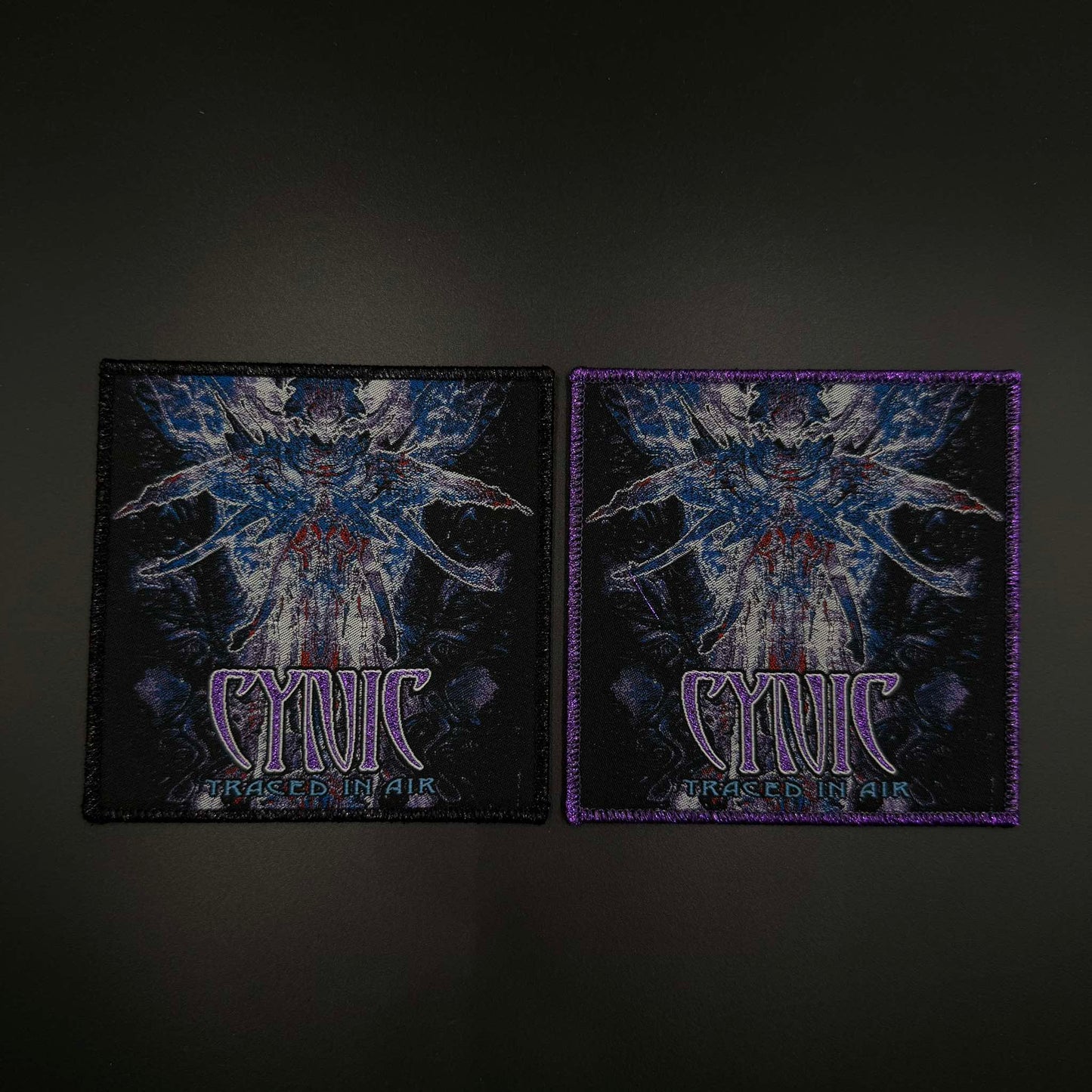 Cynic - Traced In Air - Square Patch – Pull The Plug Patches