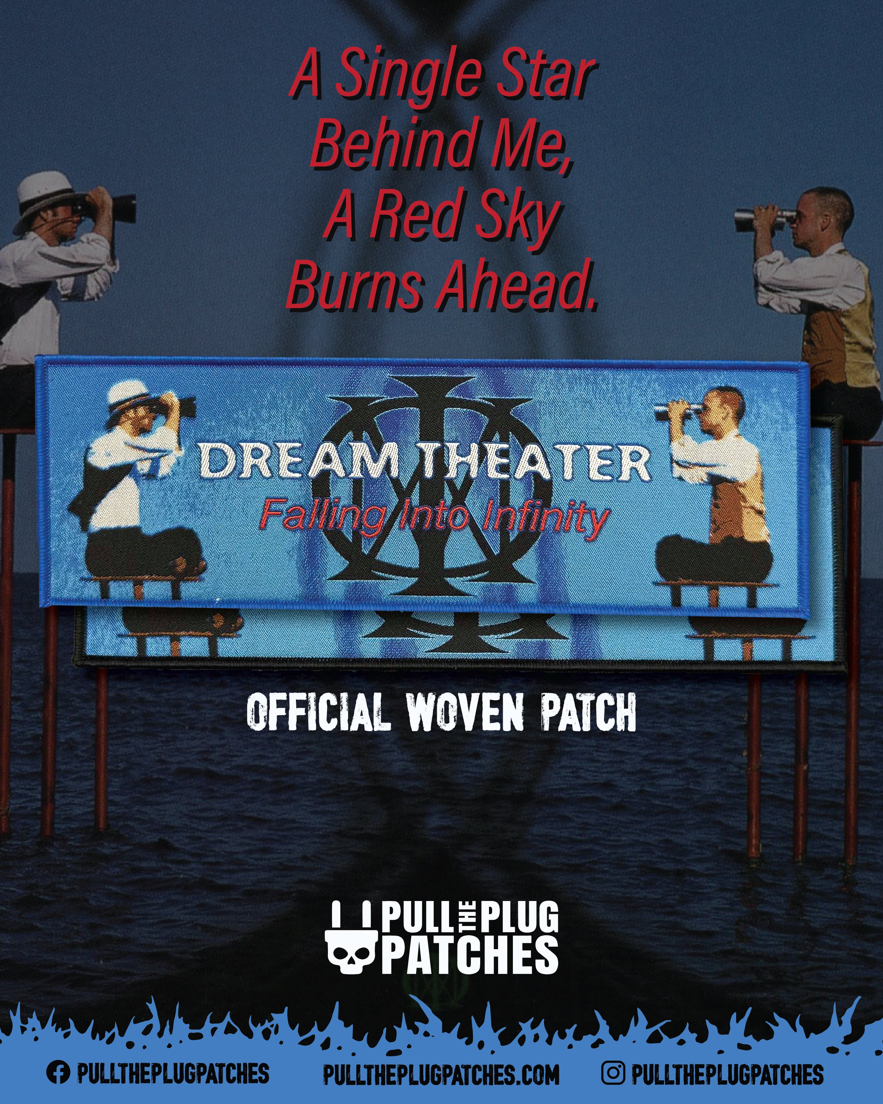 Dream Theater - Falling Into Infinity - Strip Patch – Pull The Plug Patches