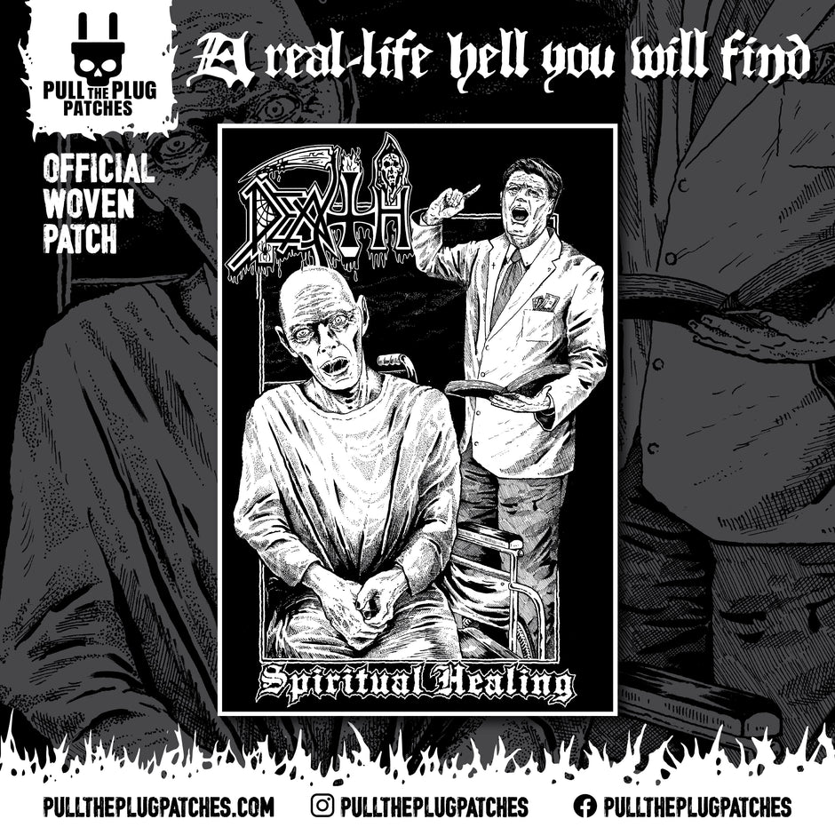 Death – Pull The Plug Patches