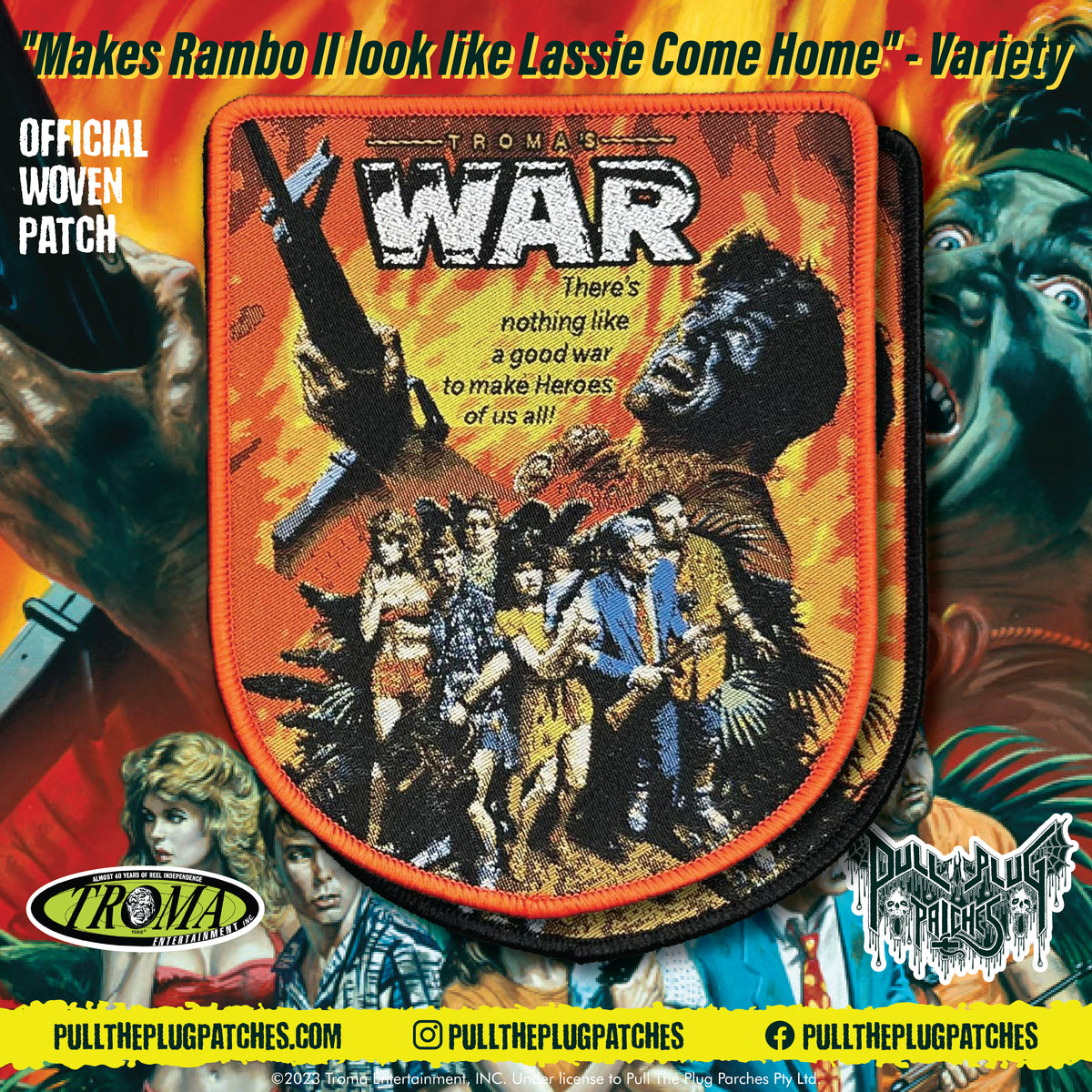 Troma's War – Pull The Plug Patches