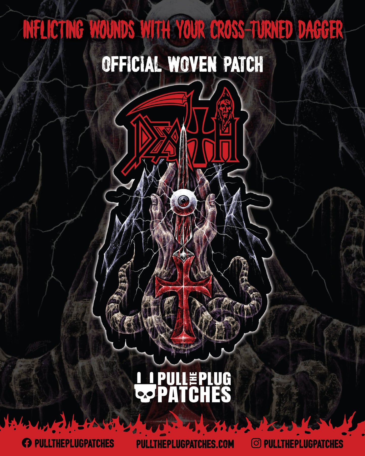 Death - Symbolic x Exclusive Noah Cutter Meihoff Art - Oversize Patch ...