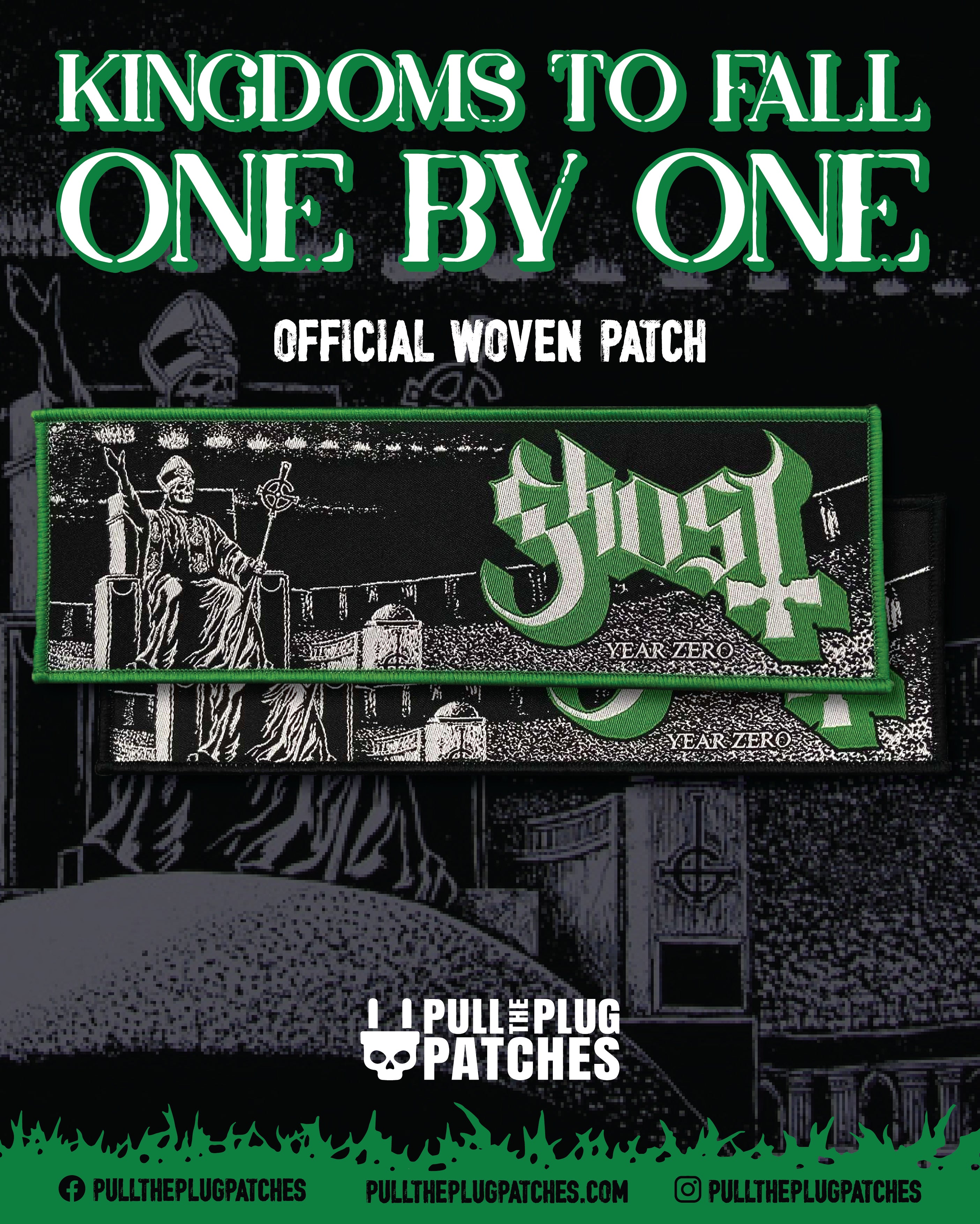 Ghost - Year Zero - Strip Patch – Pull The Plug Patches
