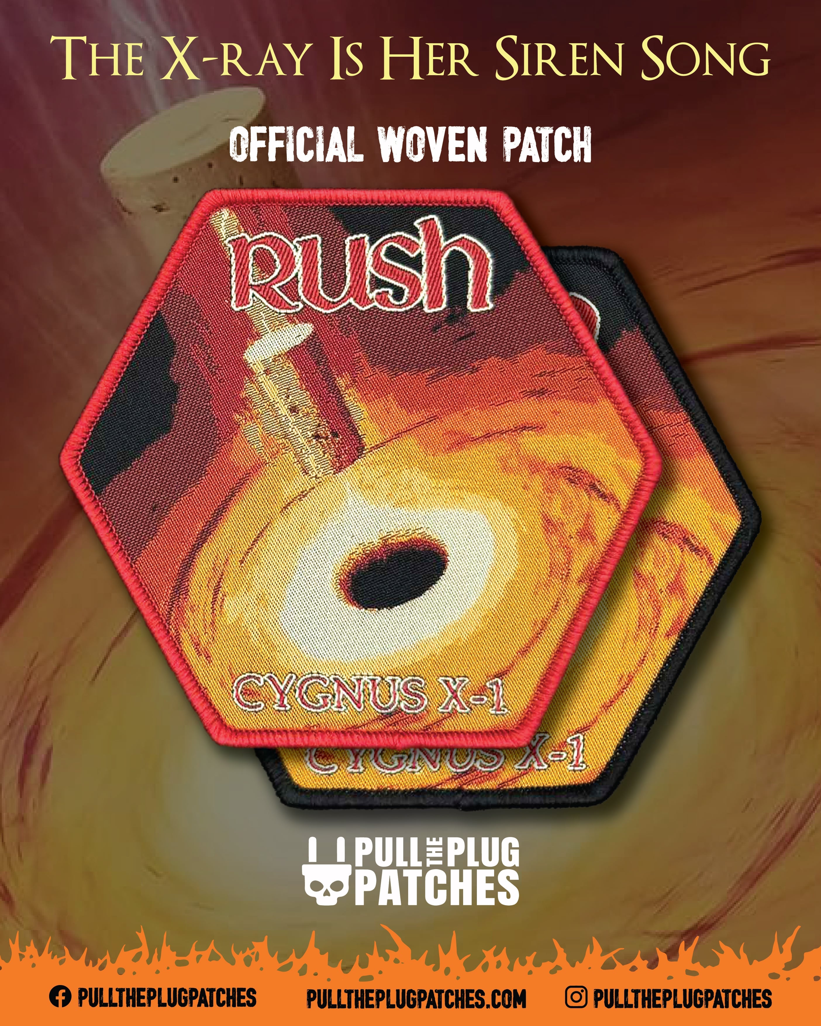 Rush - Cygnus X-1 - Patch – Pull The Plug Patches