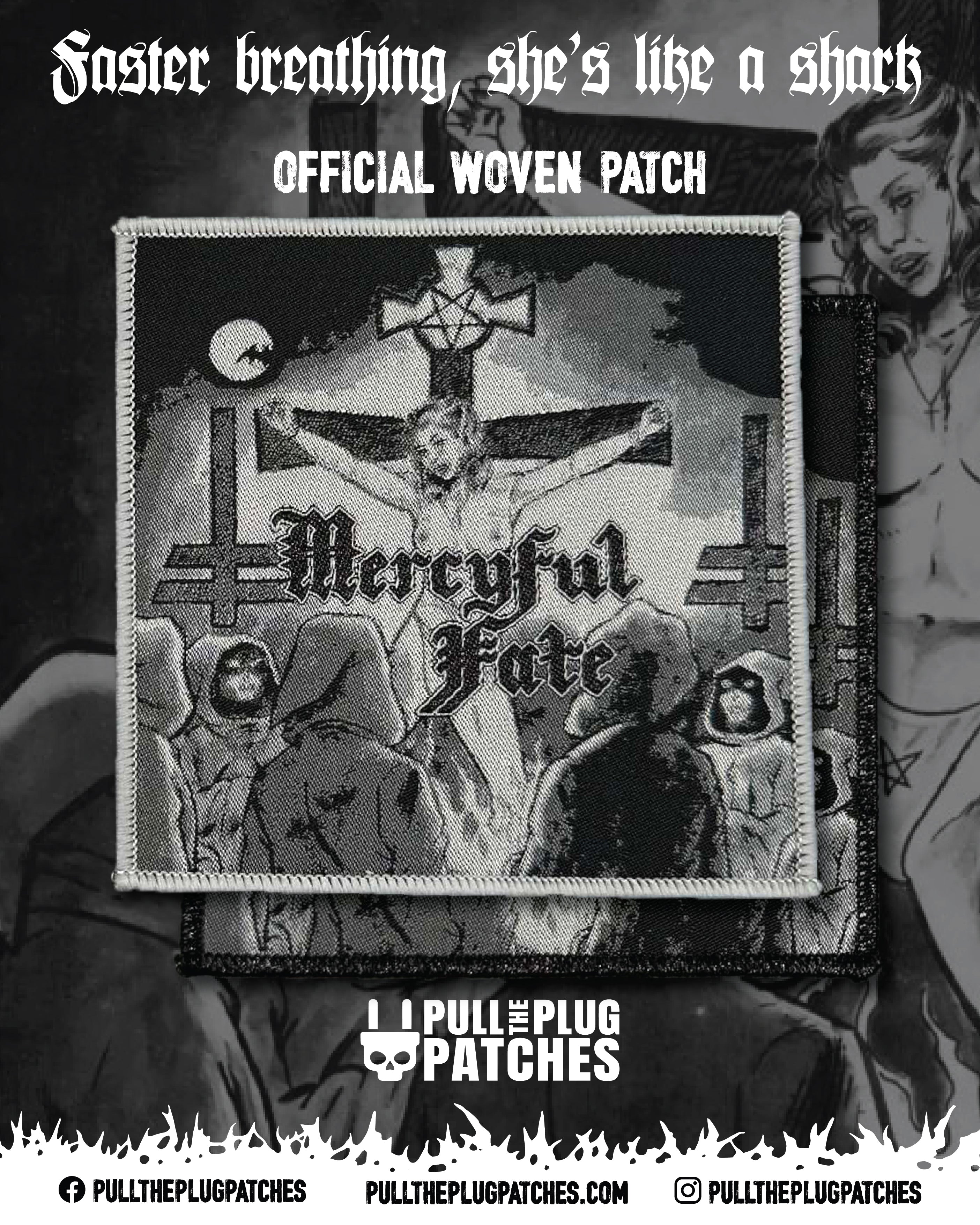 Mercyful Fate - Mercyful Fate - Square Patch – Pull The Plug Patches