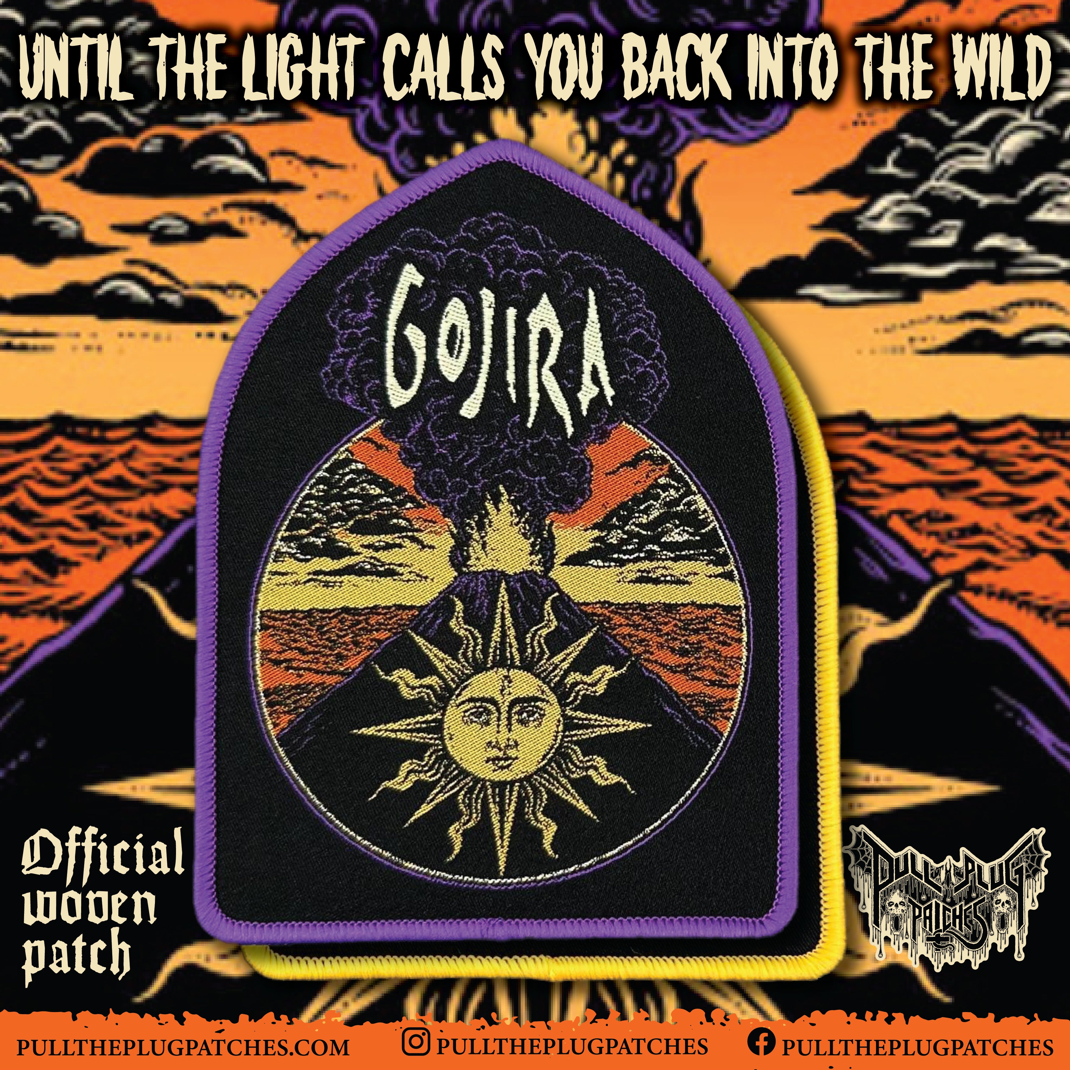 Gojira - Magma Reimagined - Patch – Pull The Plug Patches