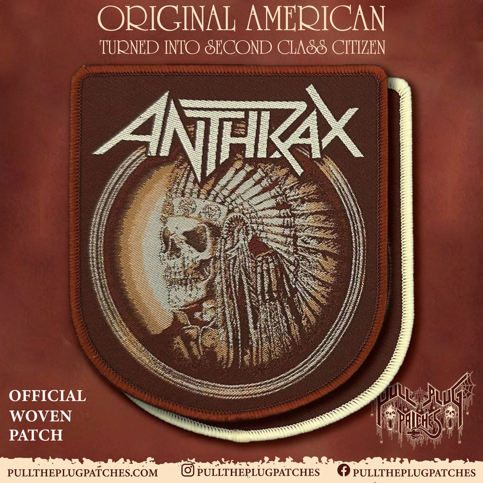 Anthrax Pull The Plug Patches
