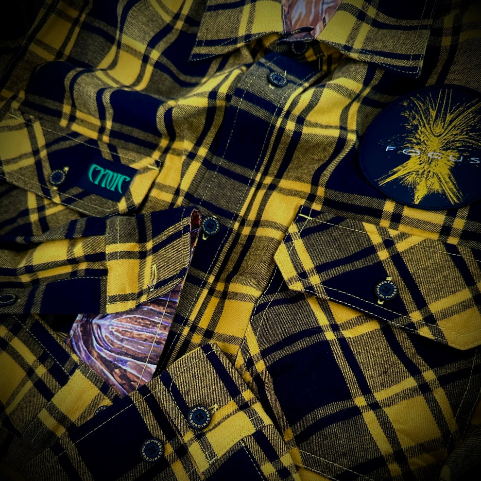 Cynic - Focus - Flannel Shirt – Pull The Plug Patches