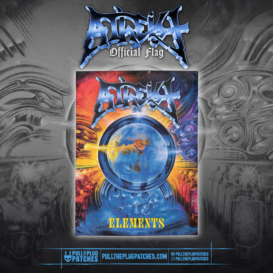 Atheist - Elements - Flag – Pull The Plug Patches