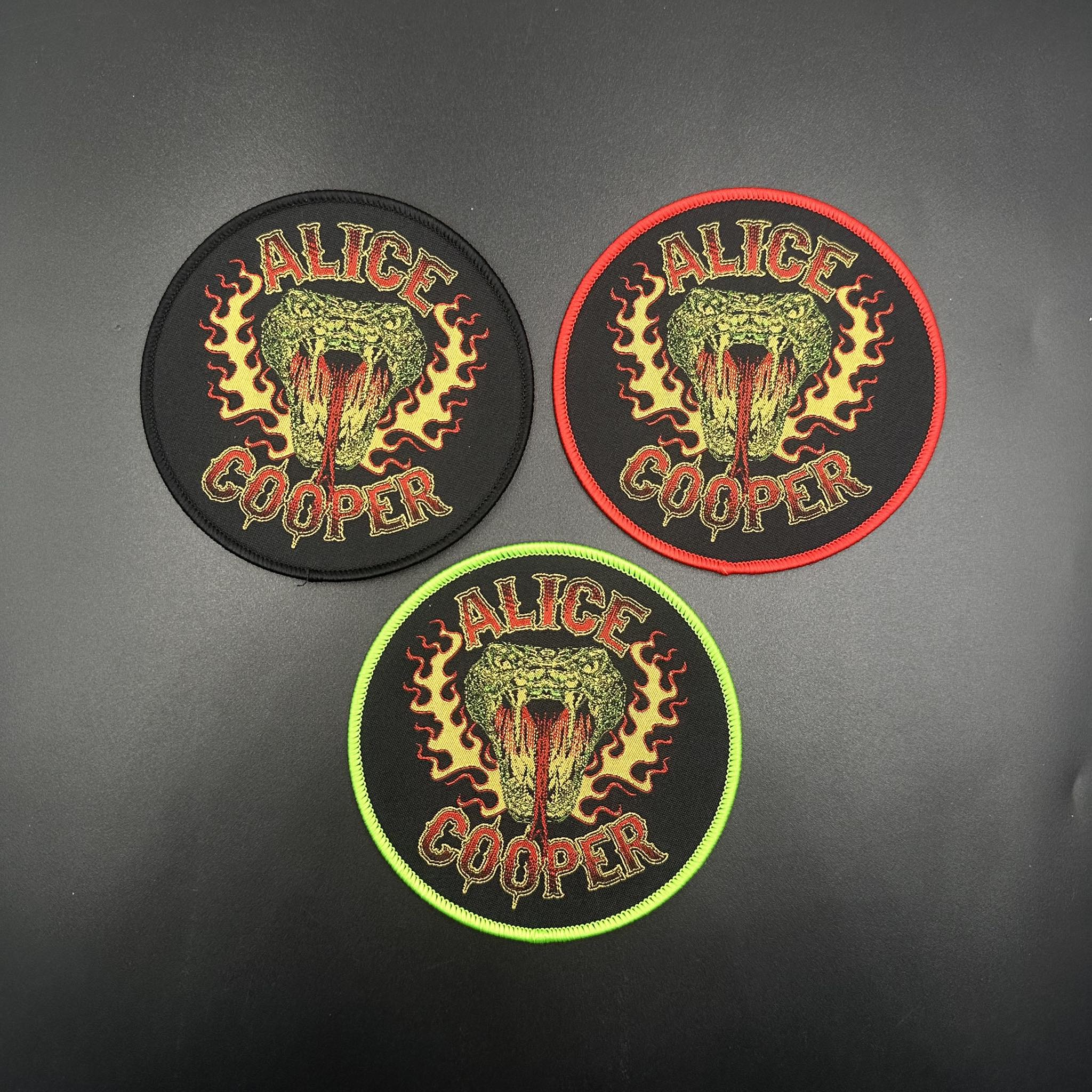 Alice Cooper - Snakebite – Pull The Plug Patches