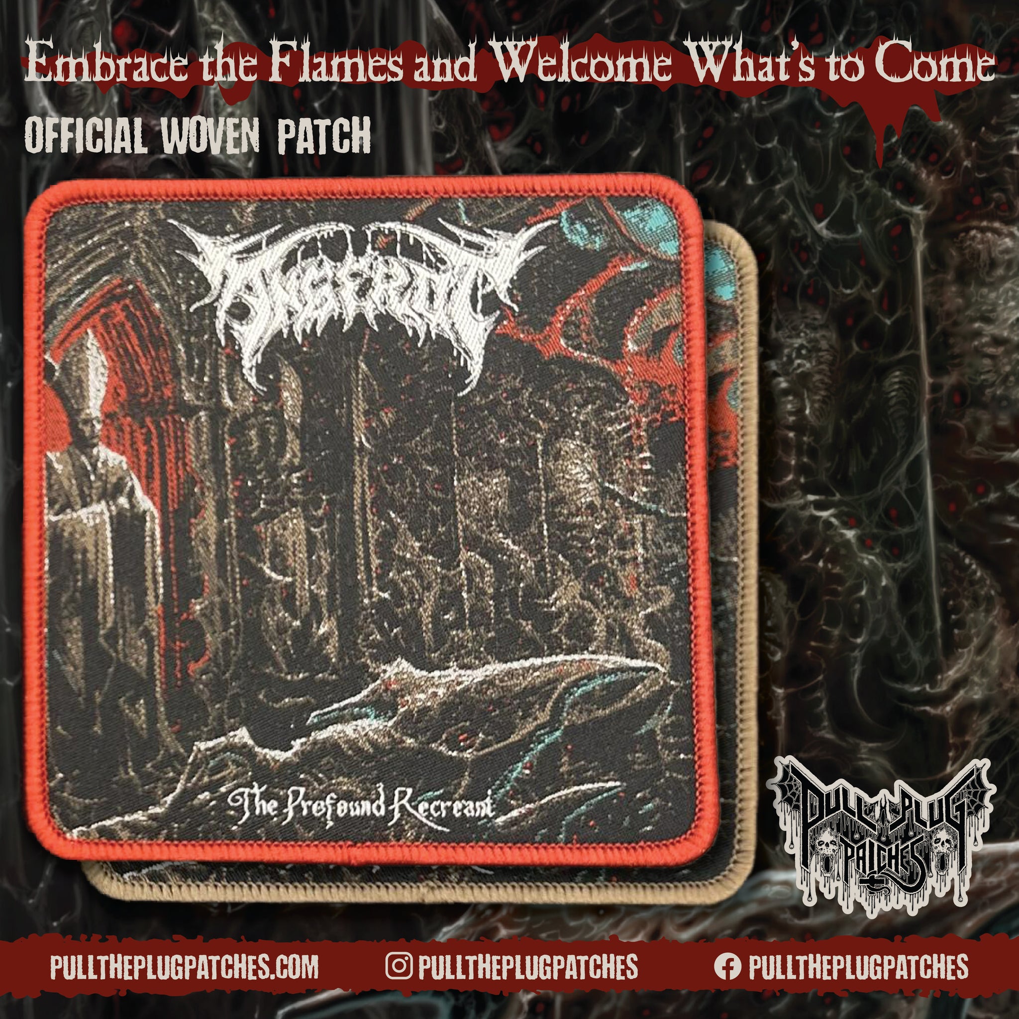 Angerot - The Profound Recreant – Pull The Plug Patches