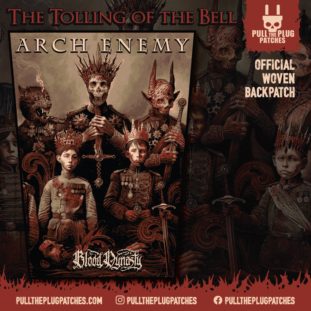 Woven Backpatches – Pull The Plug Patches