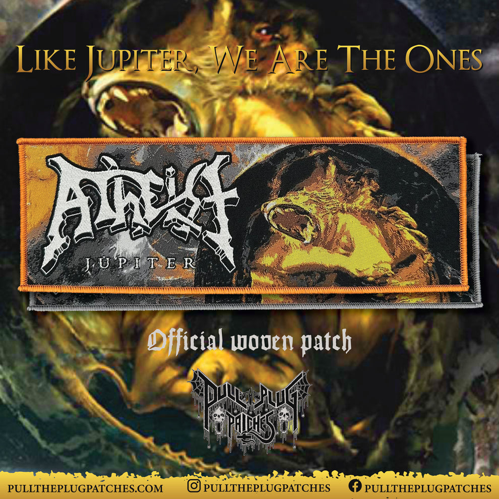 Atheist - Jupiter - Strip Patch – Pull The Plug Patches