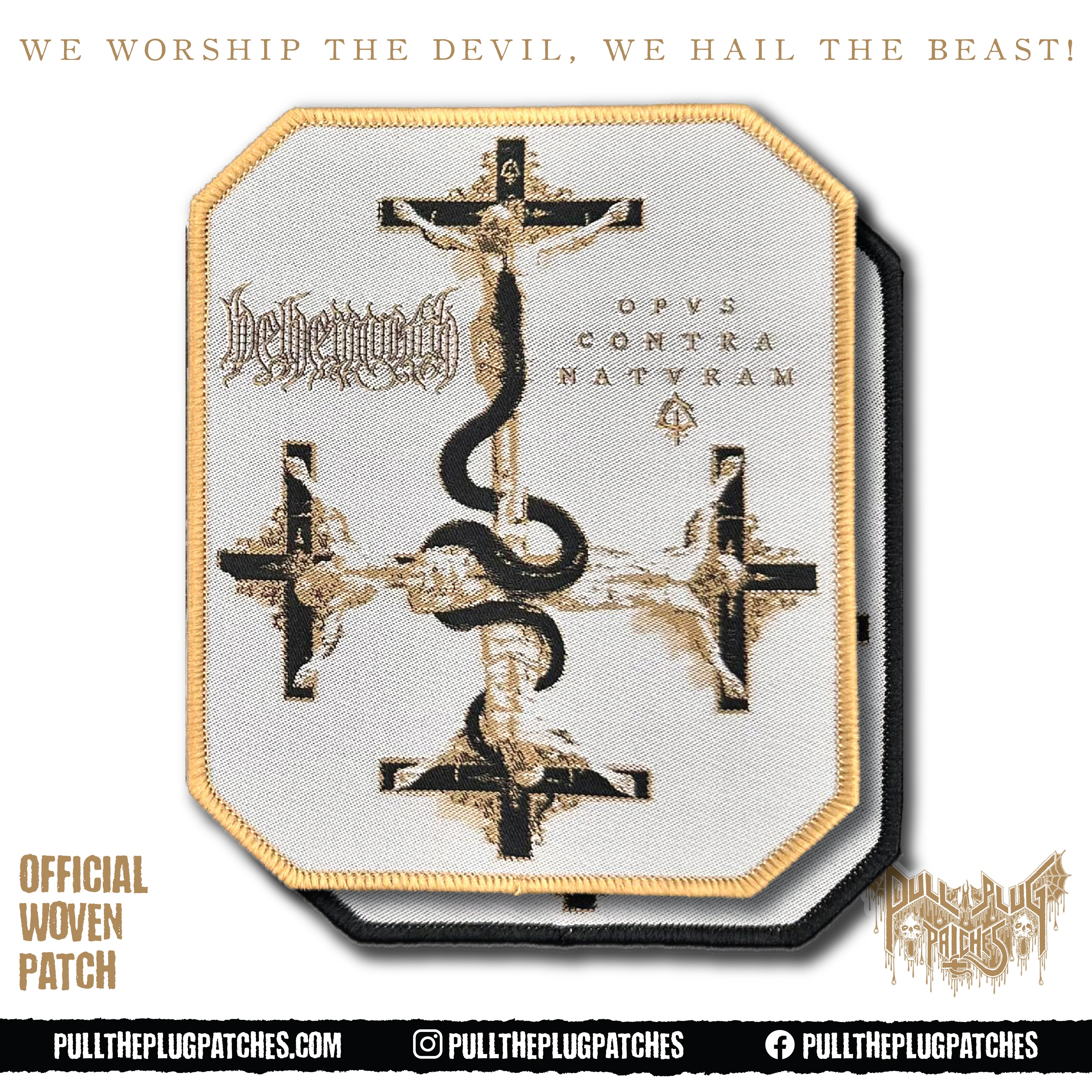 Behemoth – Pull The Plug Patches