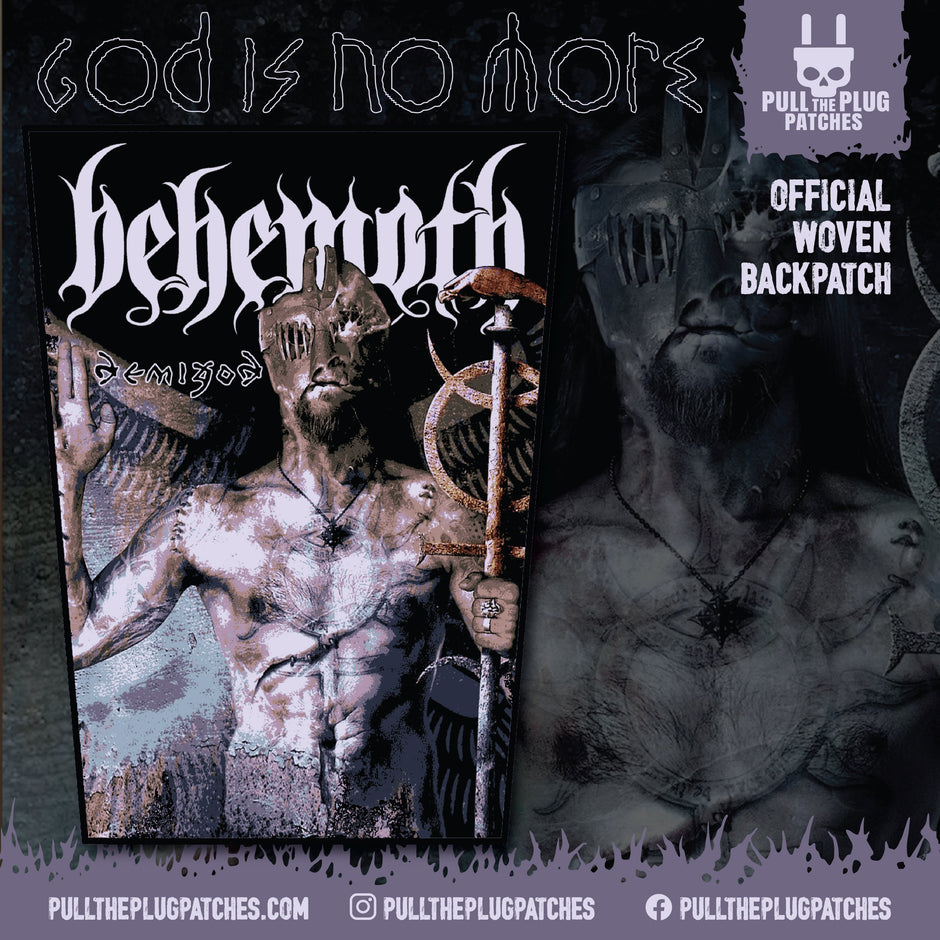 Woven Backpatches – Pull The Plug Patches