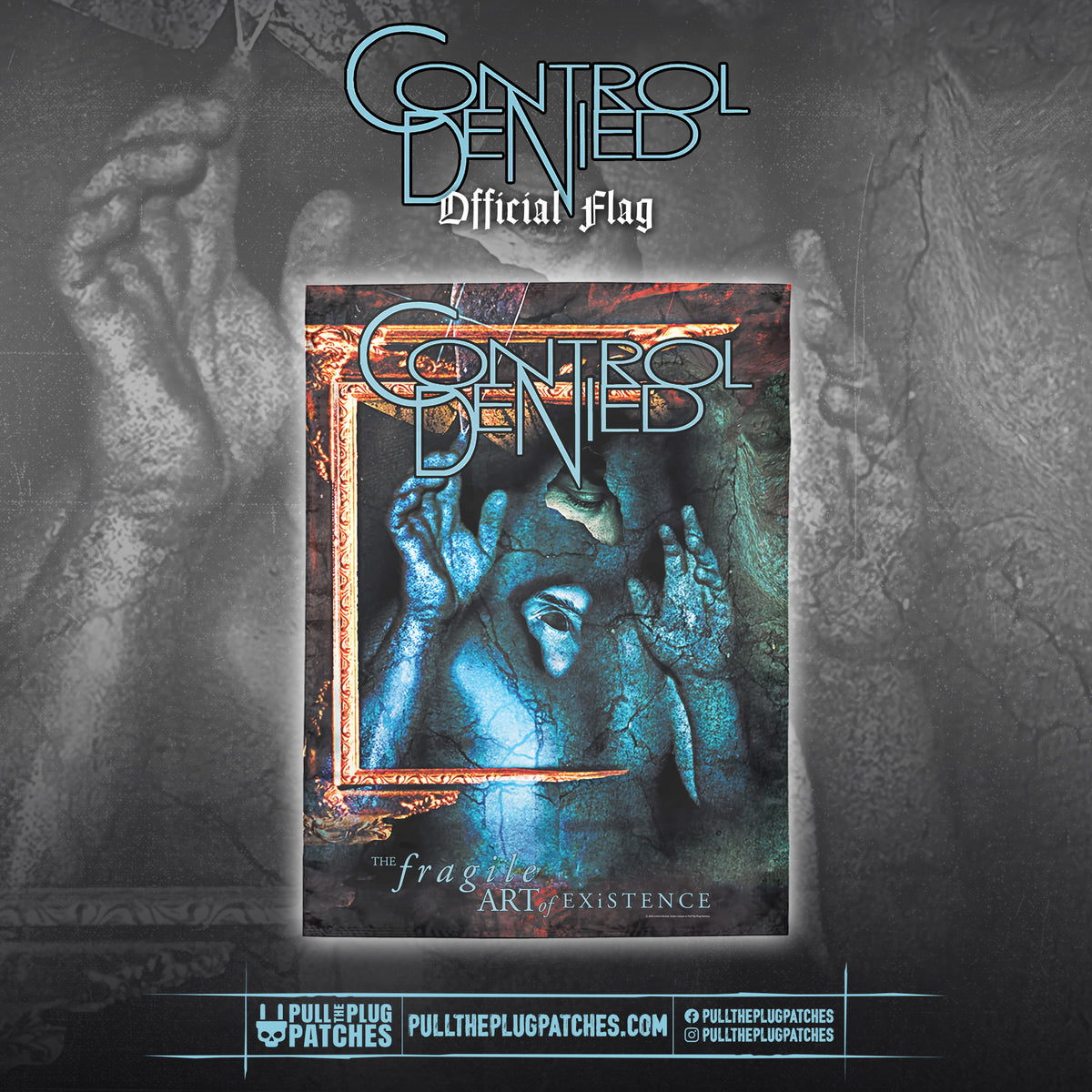 Control Denied - The Fragile Art Of Existence - Flag – Pull The Plug ...