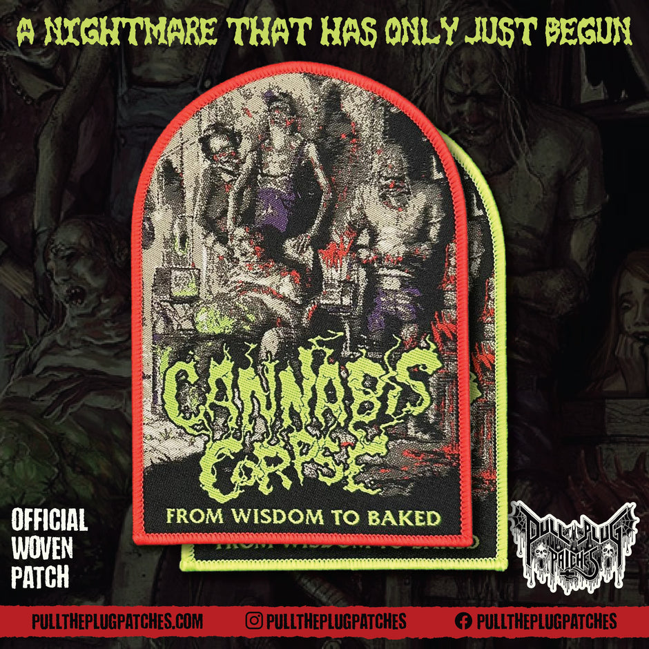 Cannabis Corpse – Pull The Plug Patches