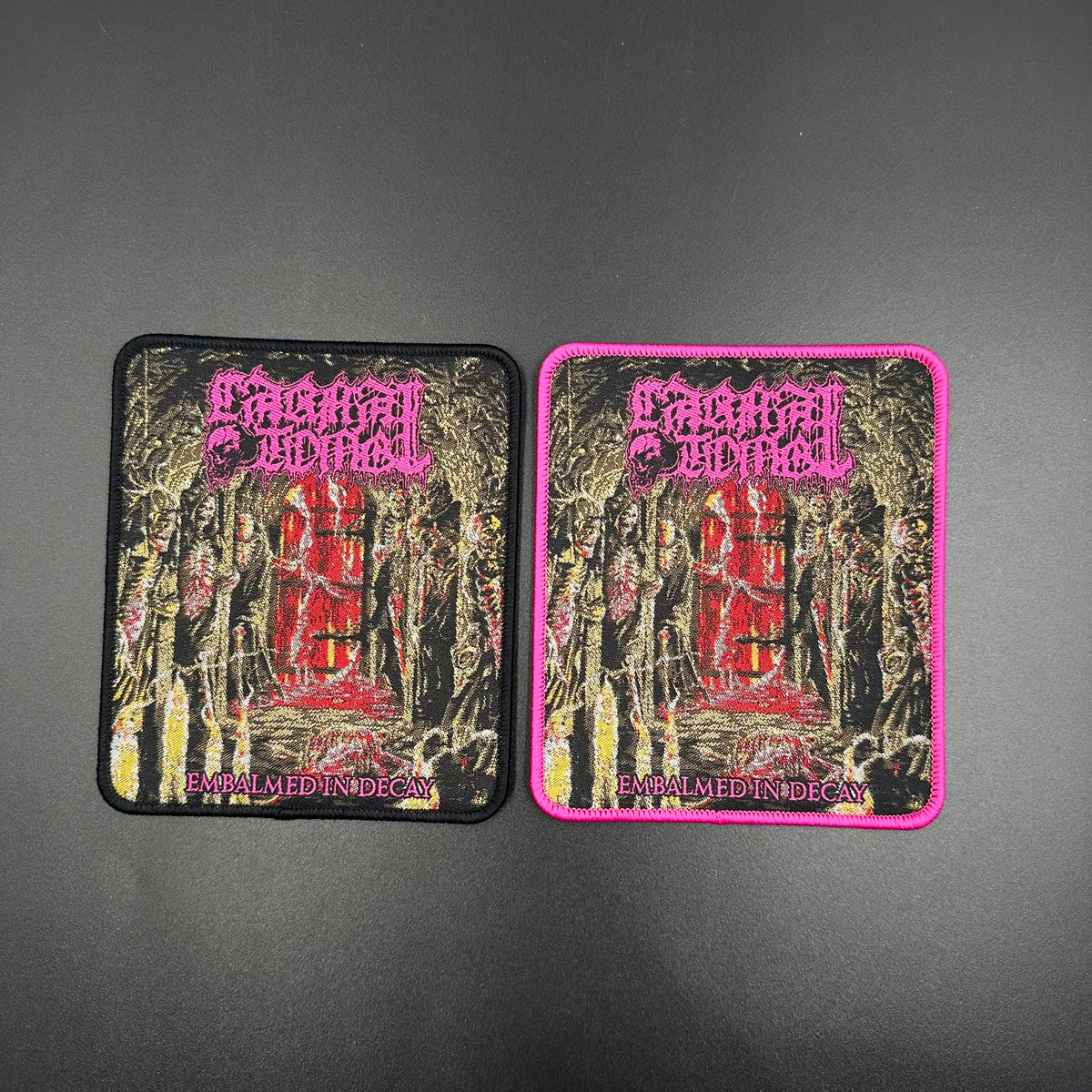 Carnal Tomb - Embalmed in Decay – Pull The Plug Patches