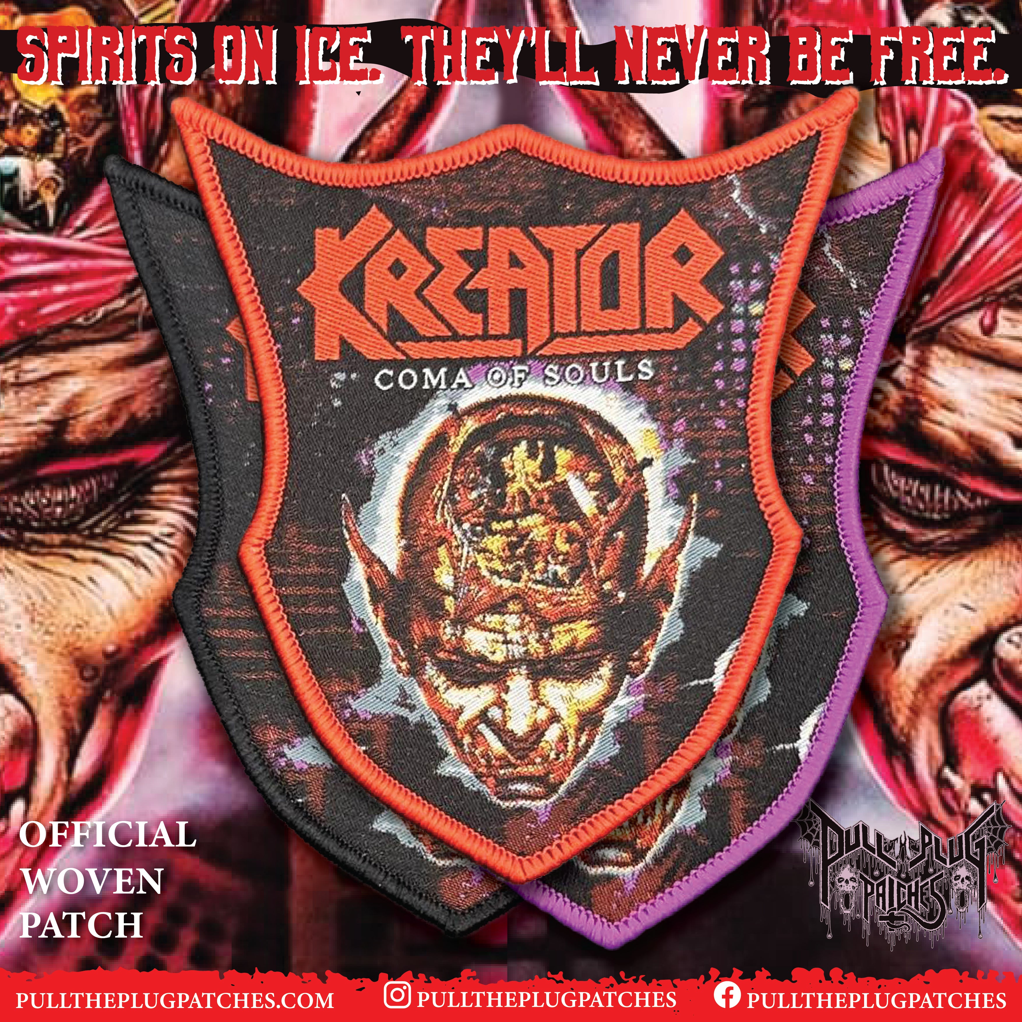 Kreator - Coma of Souls - Patch – Pull The Plug Patches