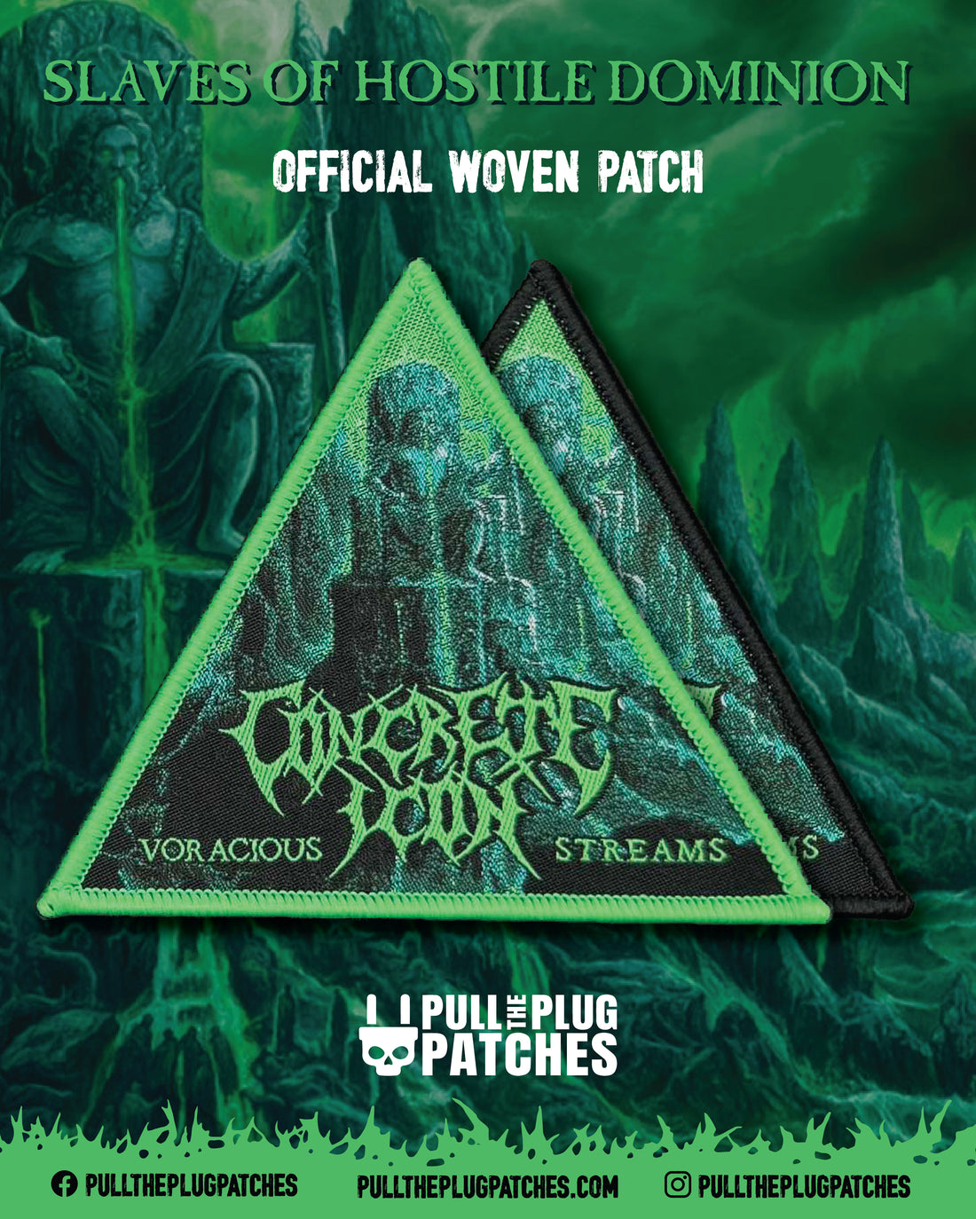 Concrete Icon - Voracious Streams - Patch – Pull The Plug Patches