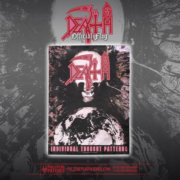 Death - Individual Thought Patterns - Flag – Pull The Plug Patches
