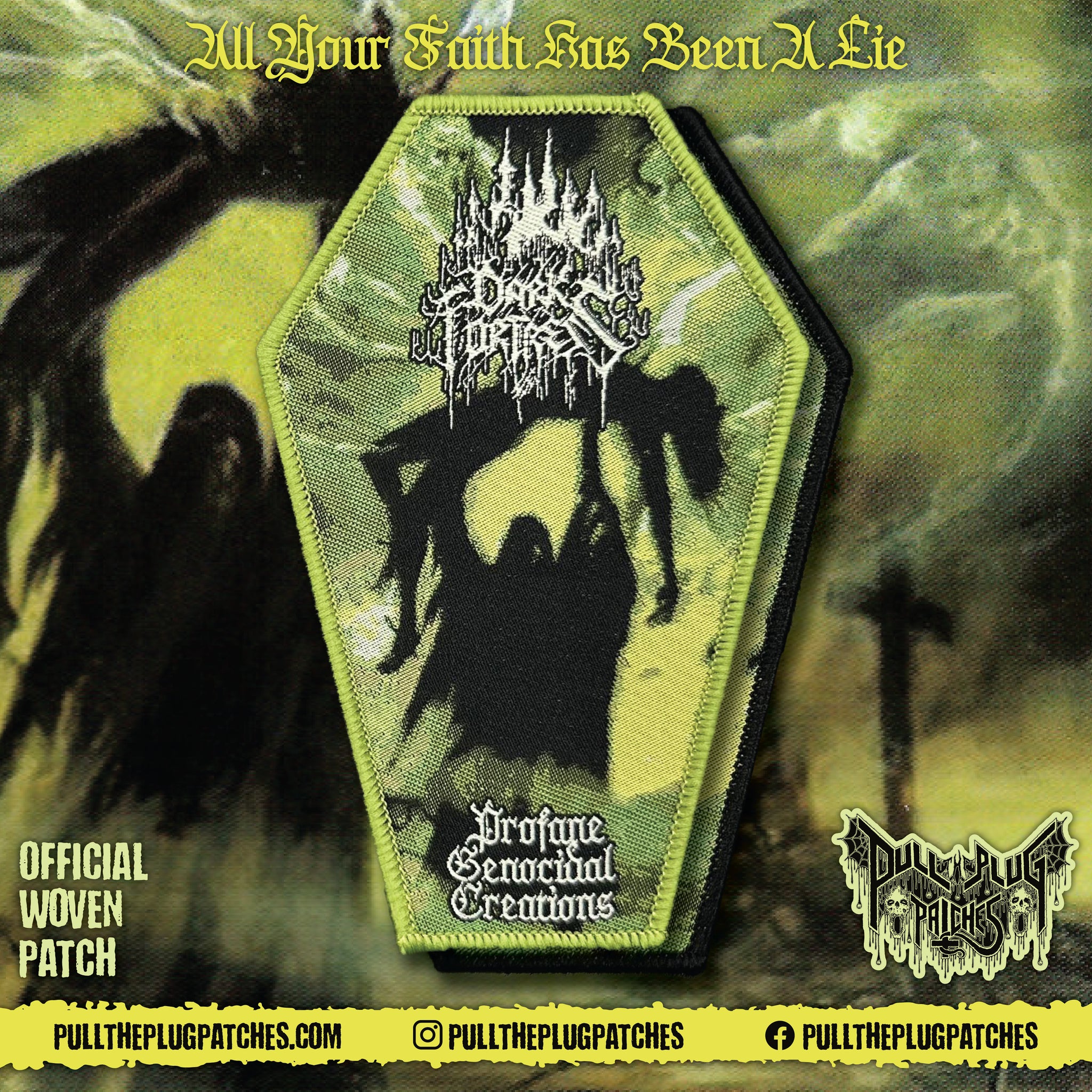 Dark Fortress - Profane Genocidal Creations – Pull The Plug Patches