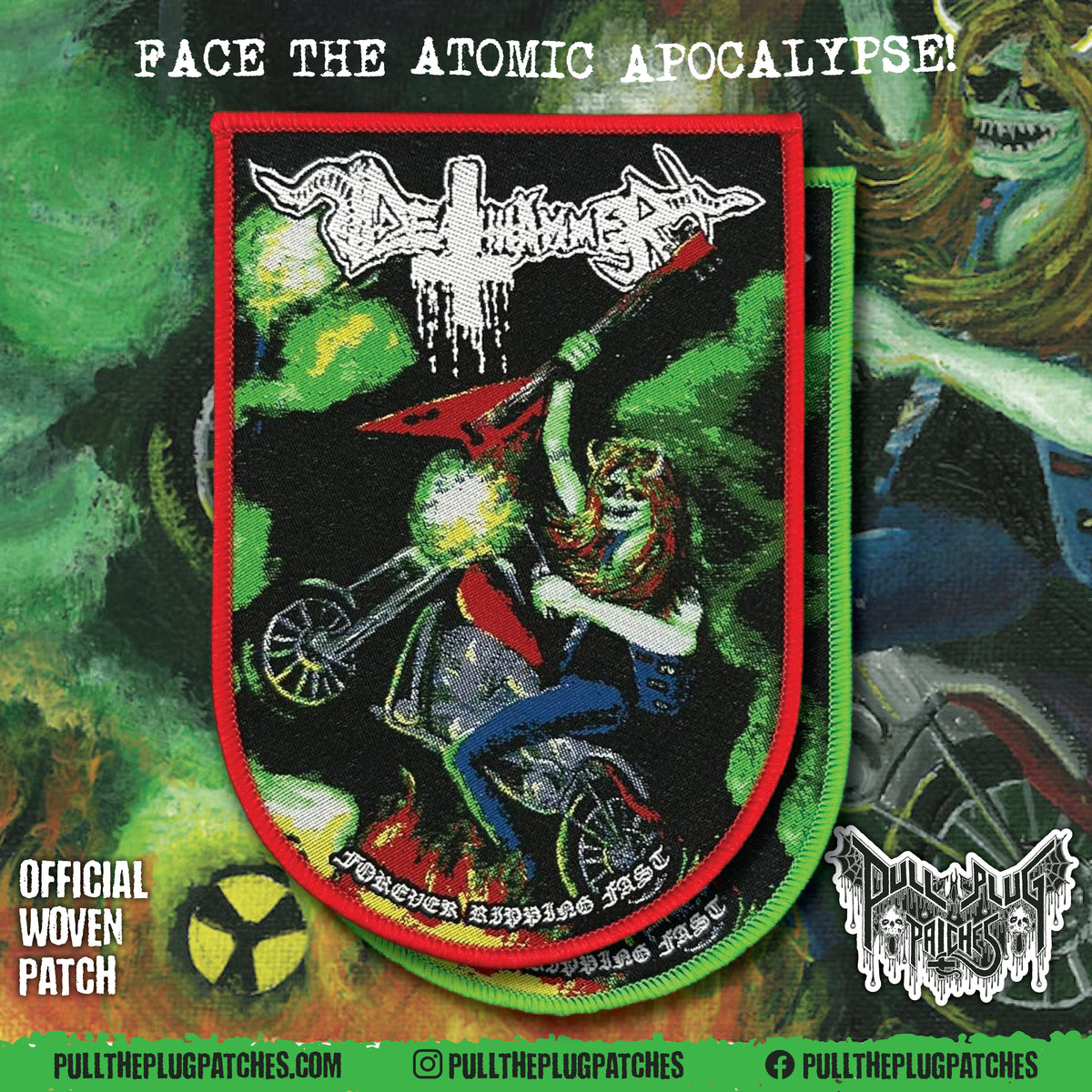 Deathhammer - Forever Ripping Fast – Pull The Plug Patches