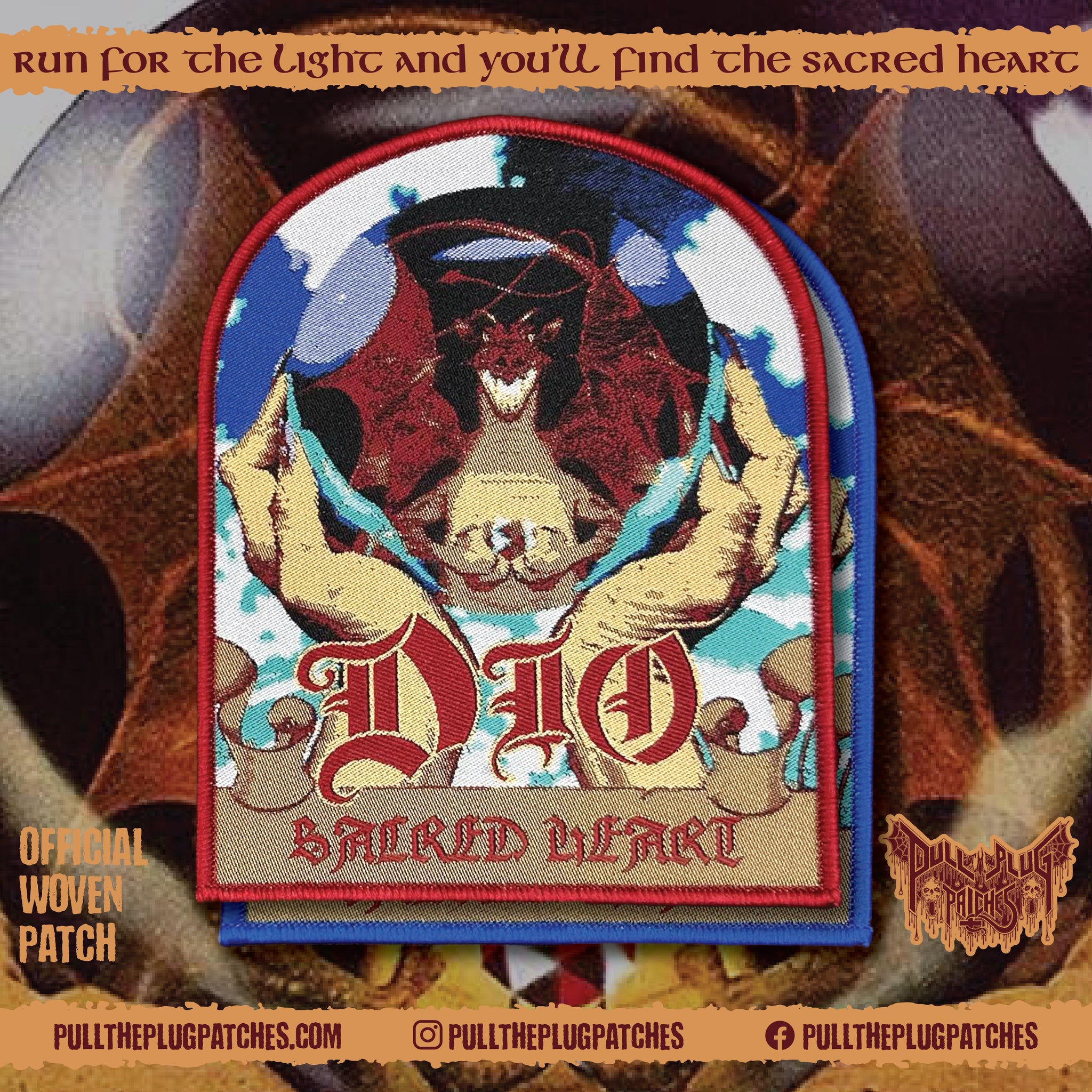 Dio - Sacred Heart - Patch – Pull The Plug Patches