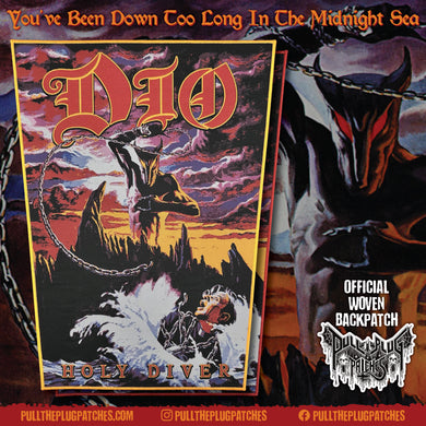 Dio – Pull The Plug Patches