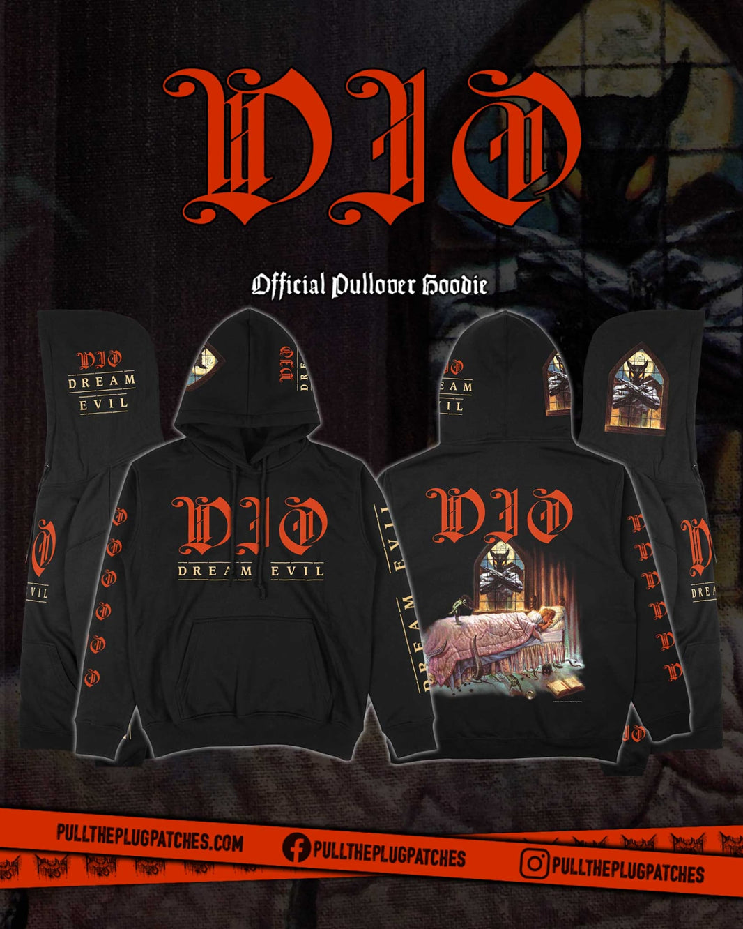 Dio – Pull The Plug Patches