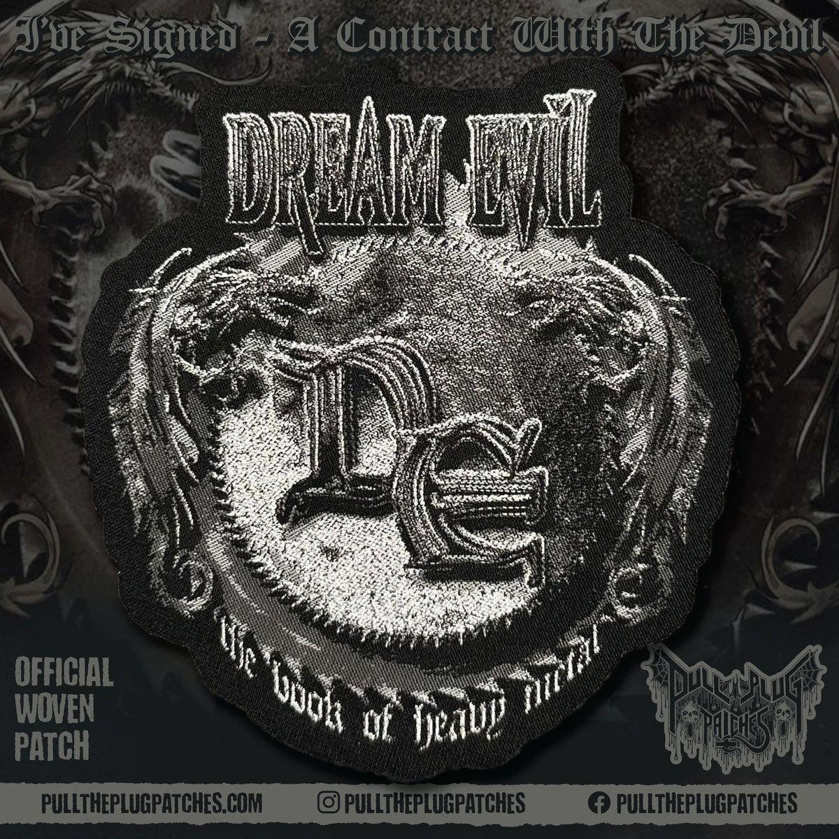 Dream Evil - The Book of Heavy Metal – Pull The Plug Patches