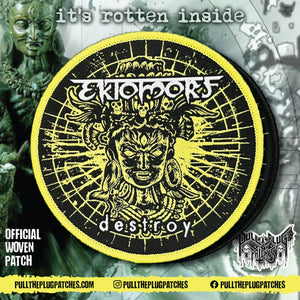 Ektomorf - Destroy – Pull The Plug Patches